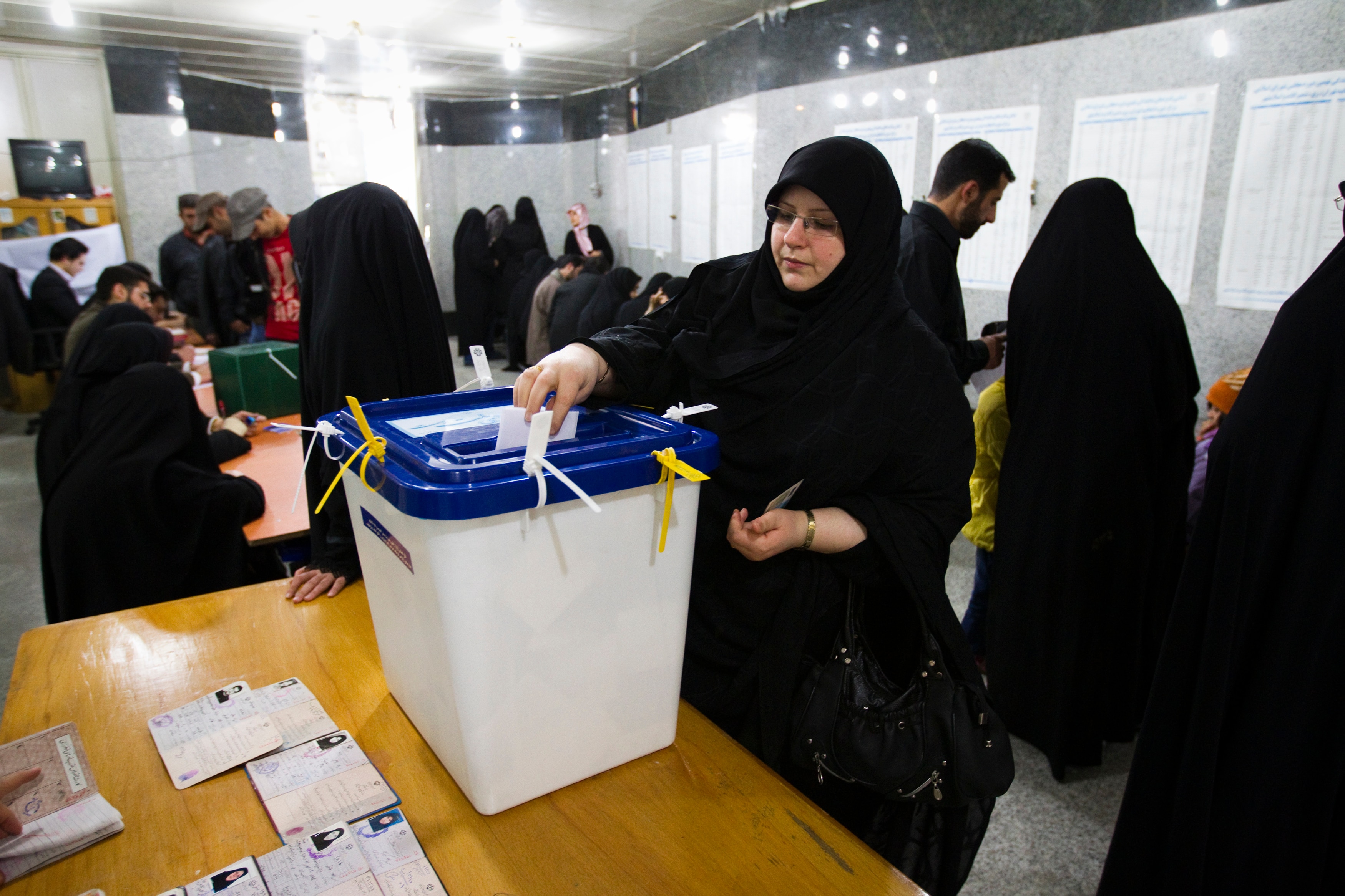 Iran touts high voting turnout in divisive election - ABC News