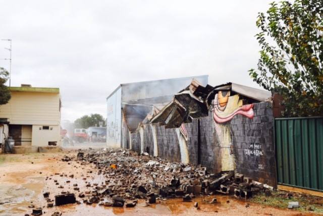 Australian artist's outback NSW gallery destroyed by fire - ABC News
