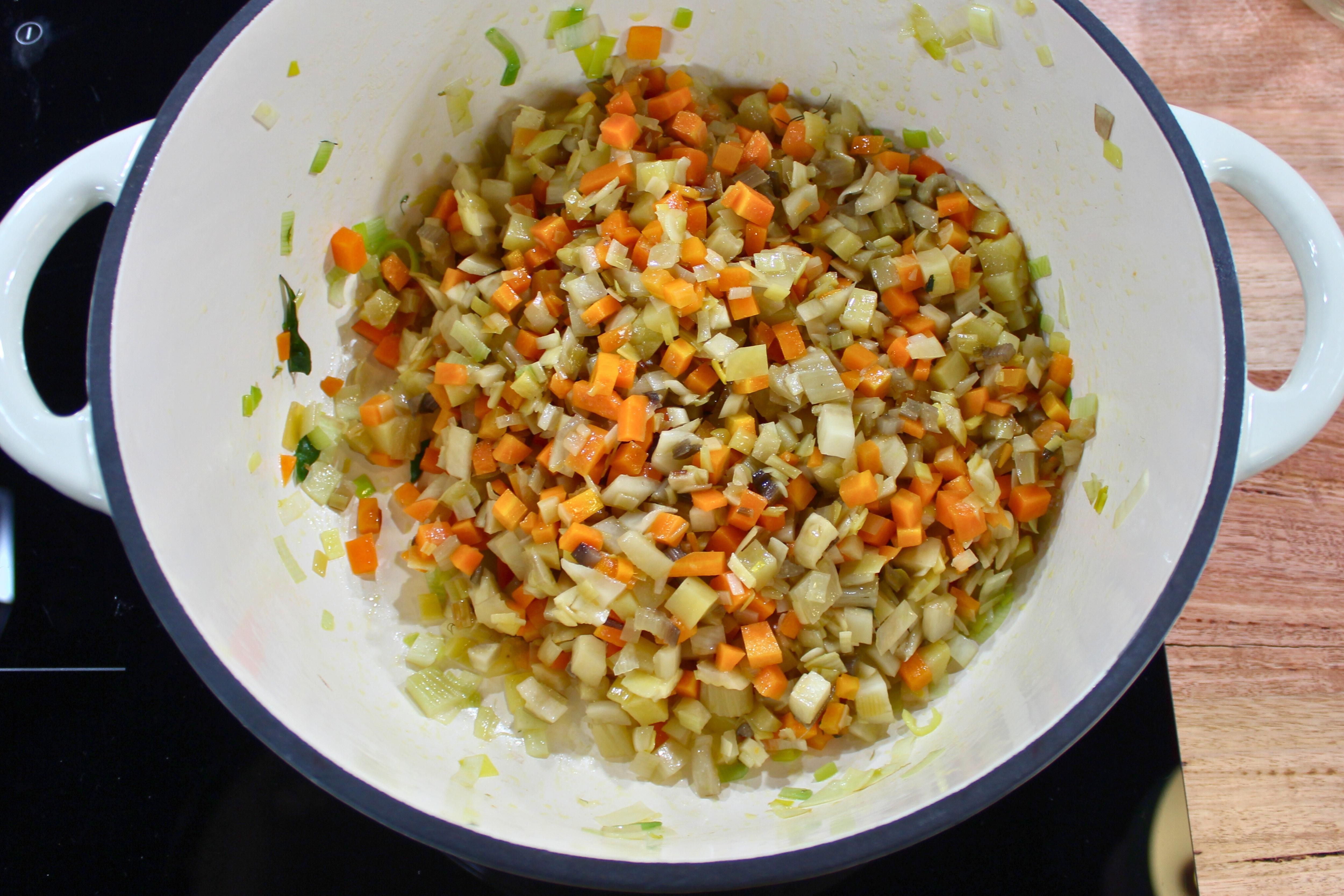 A hearty, waste-free soup that makes the most of what you have - ABC News