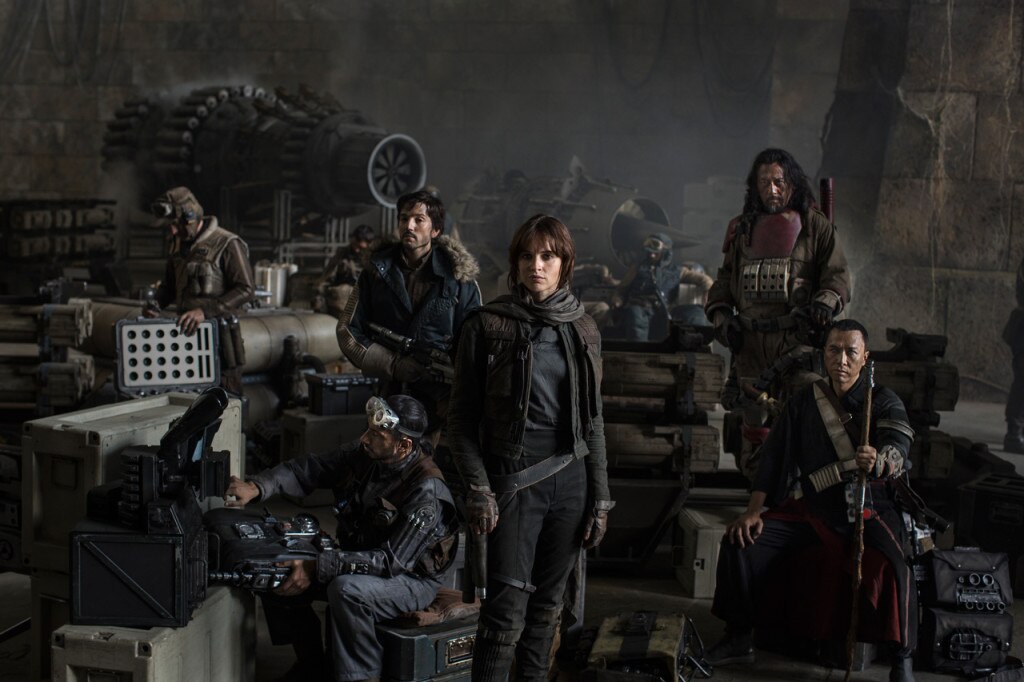 Star Wars: Rogue One cast, crew revealed as Disney announces themed ...
