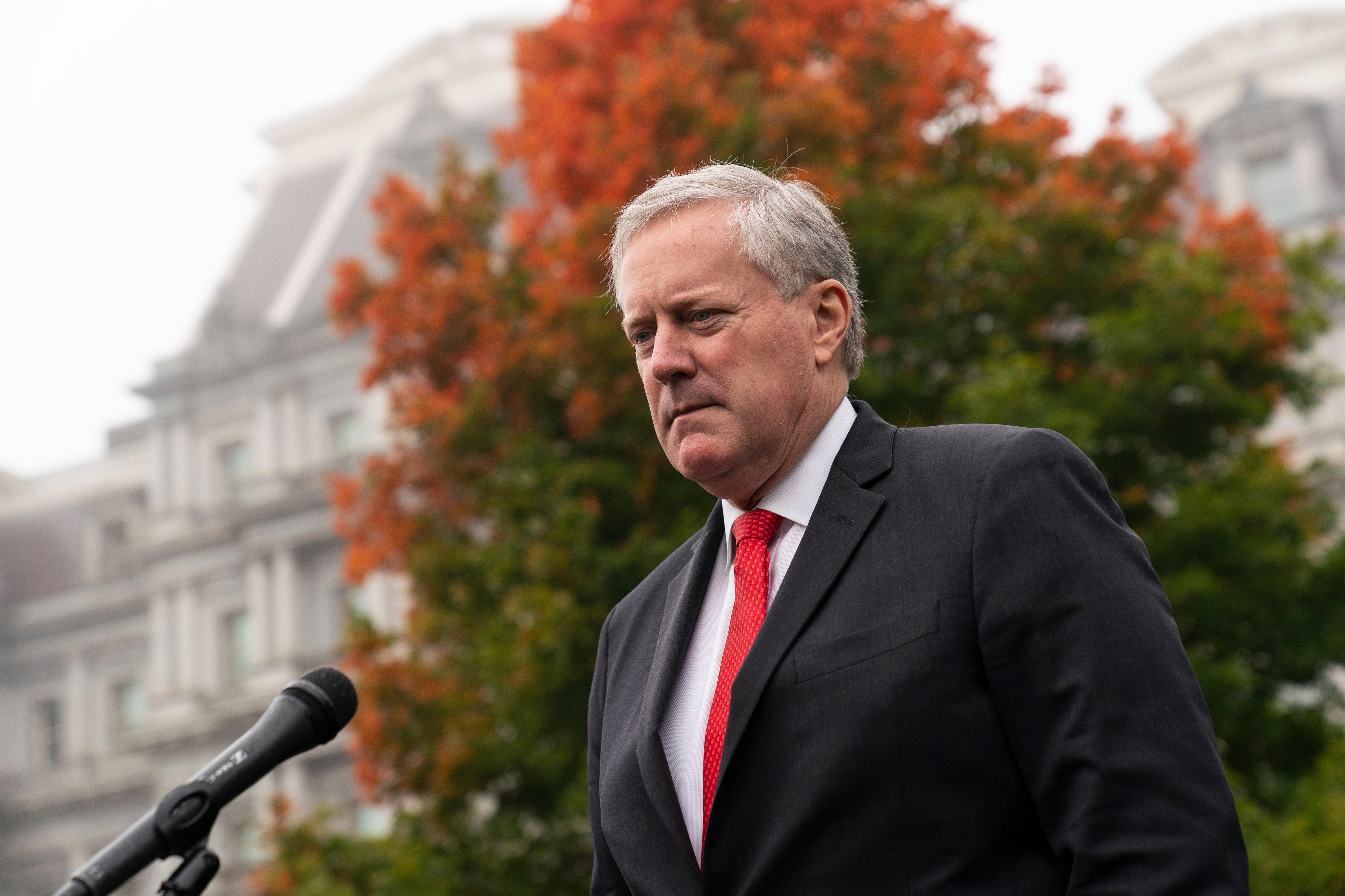Donald Trump's former chief of staff Mark Meadows pleads not guilty in ...