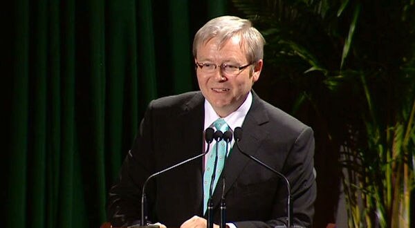 Watch Kevin Rudd's speech - ABC News
