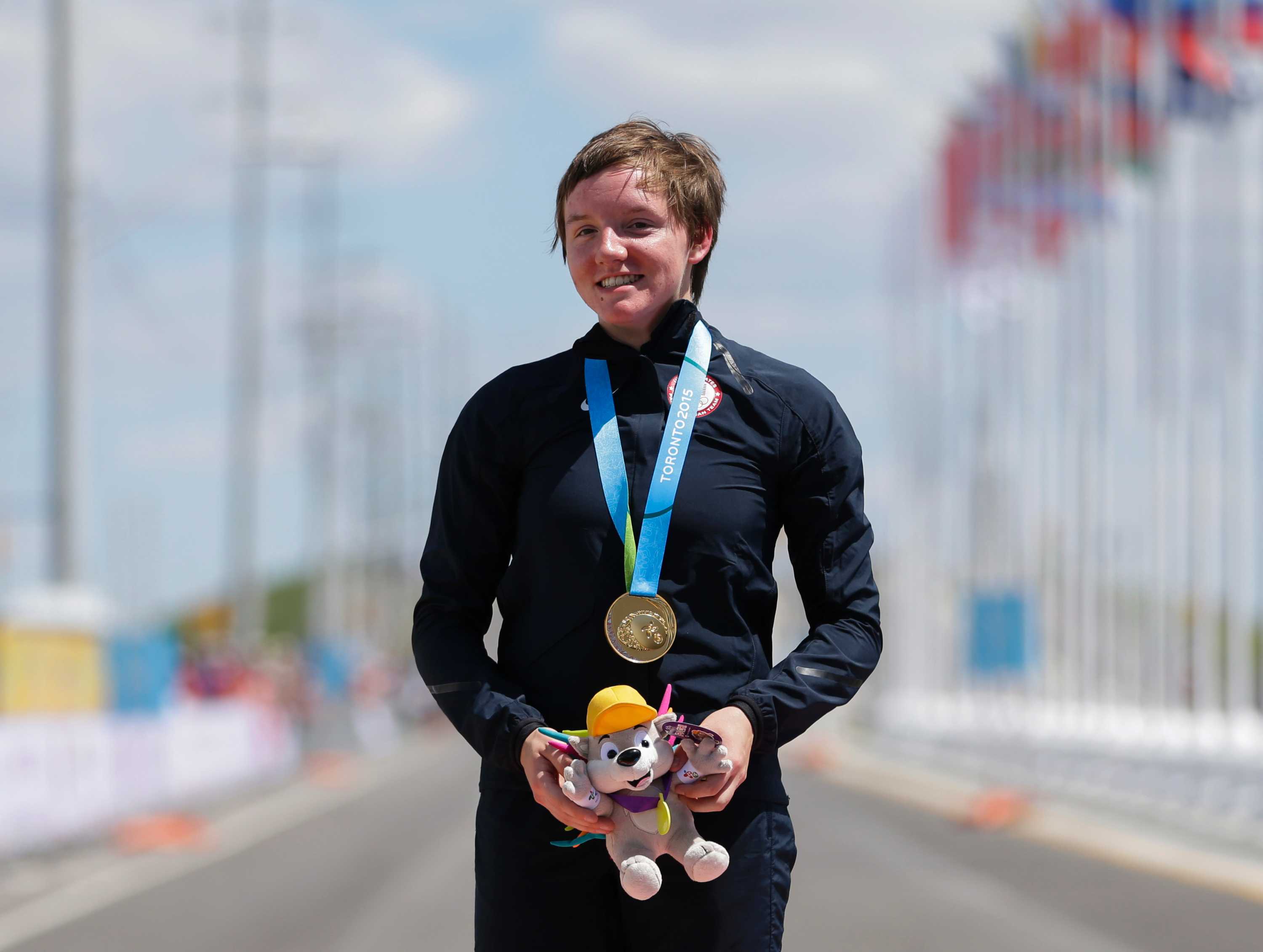 Kelly Catlin, US Olympian and three-time world track cycling champion ...