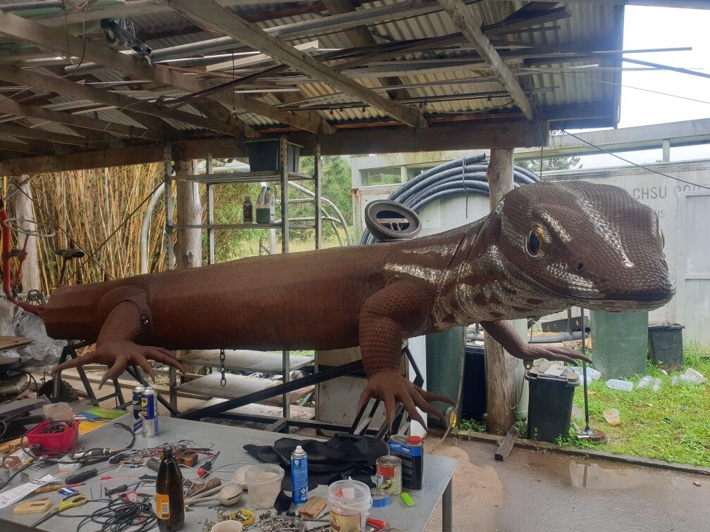 Nyinkka lizards sculpture in doubt after artist's contract threatened ...