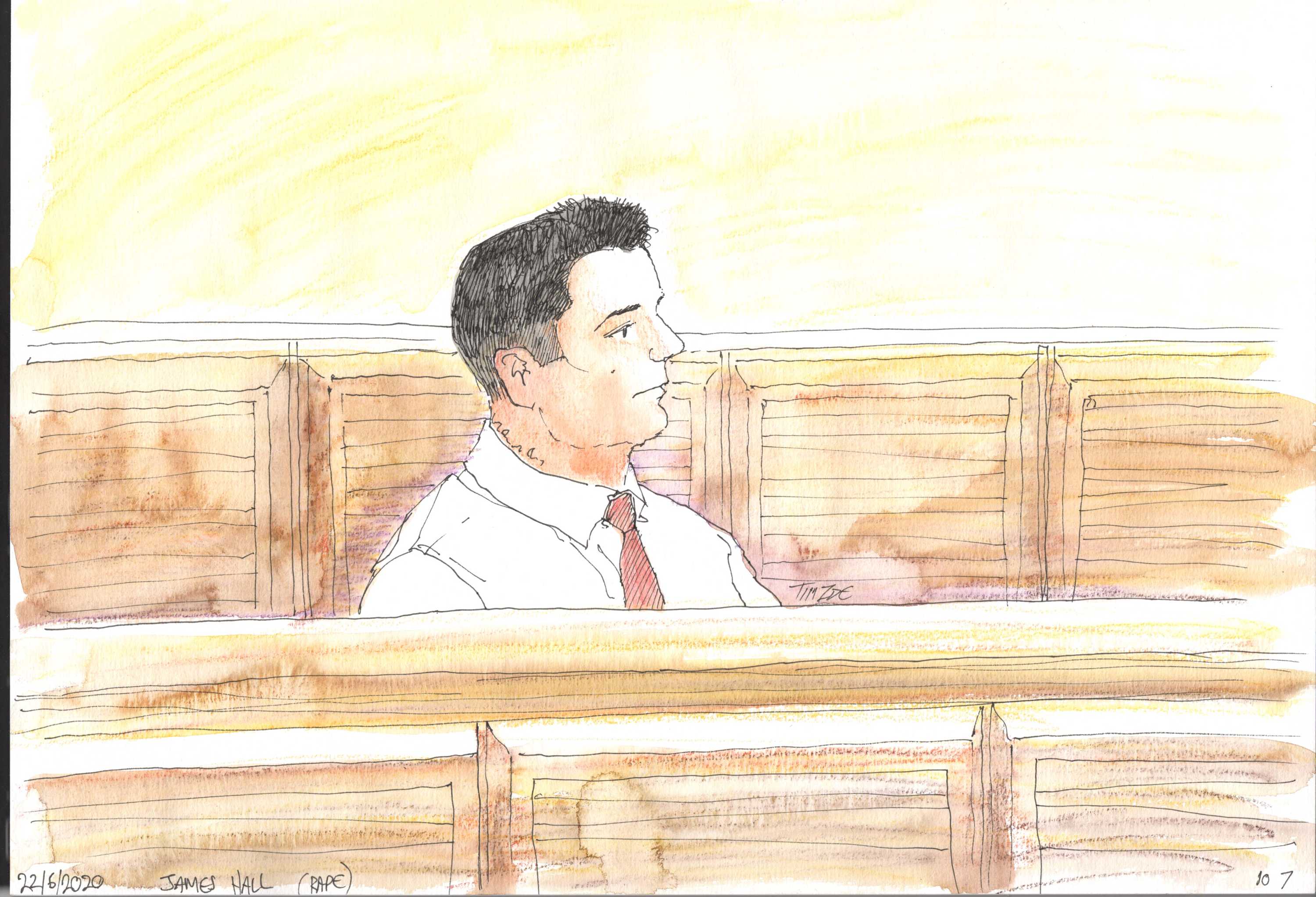 Convicted killer James Hall found guilty of raping prison guard at ...