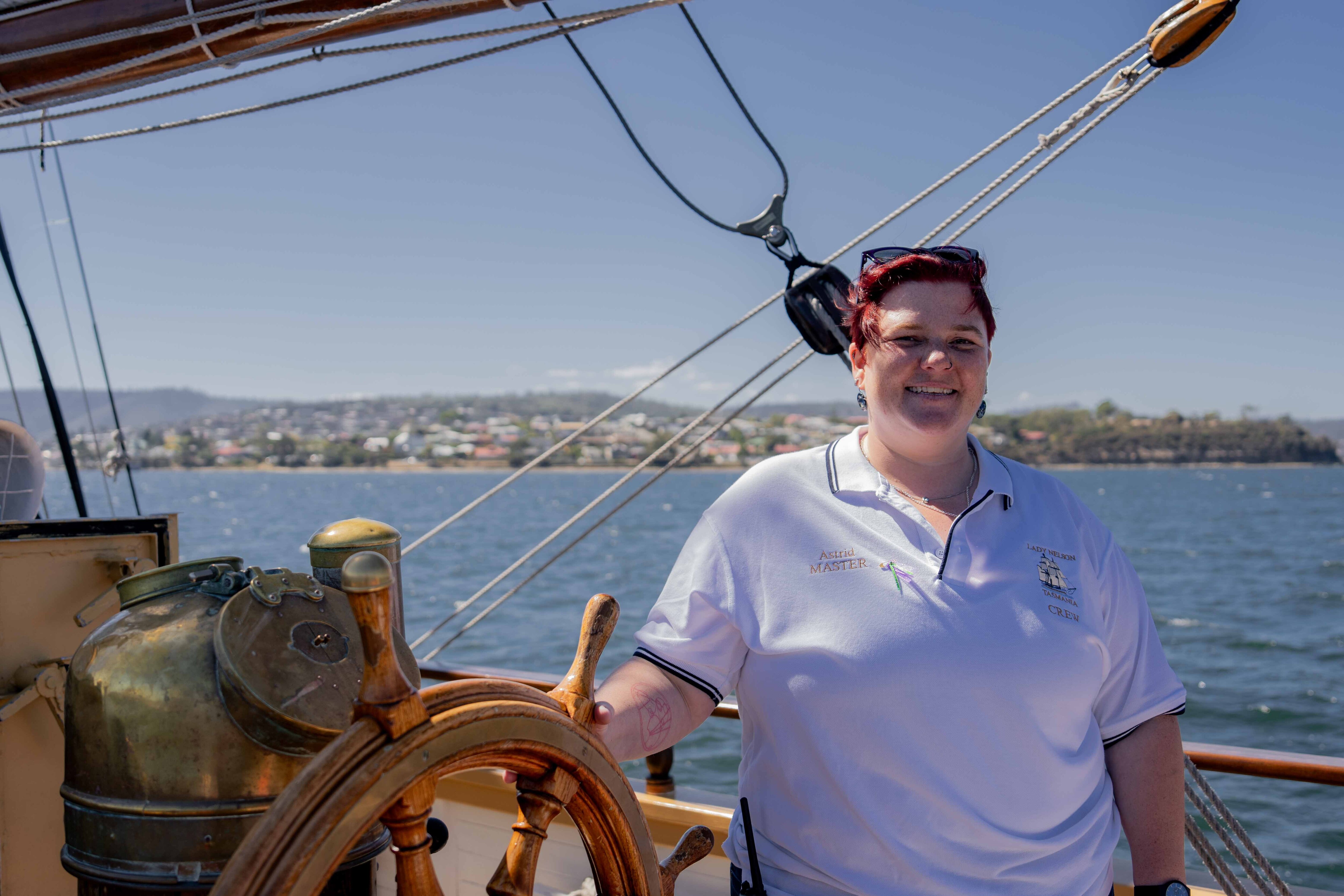 Lady Nelson all-female crew celebrate women's contribution to sailing ...