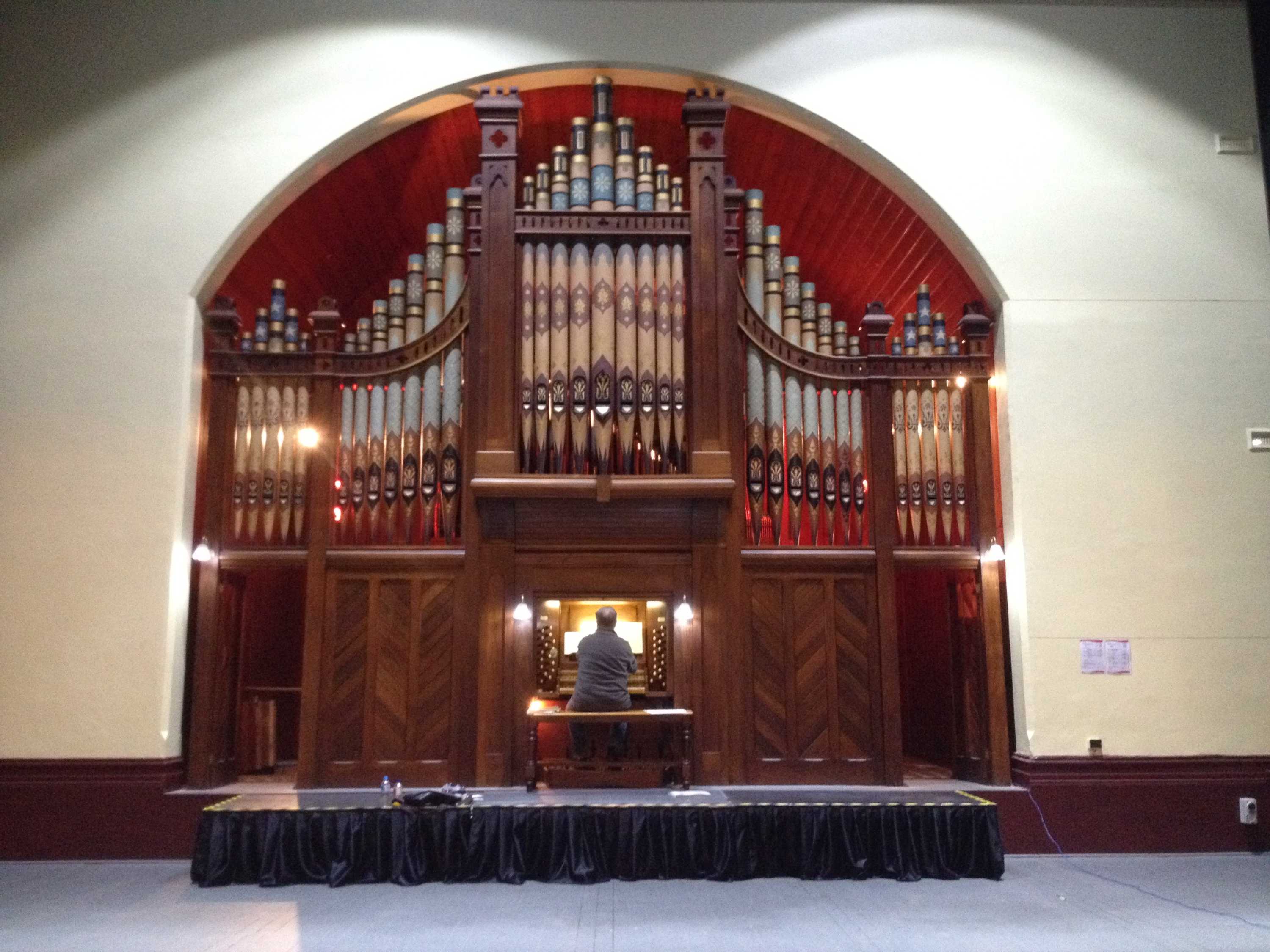Water-powered organ heard in Launceston for first time in 36 years ...