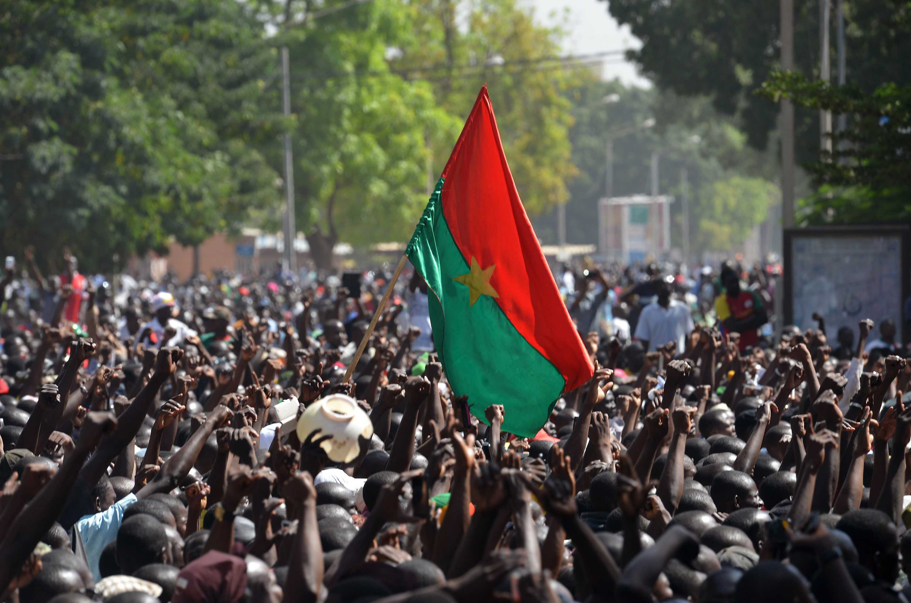 Two feuding army chiefs both claim power after Burkina Faso's president ...