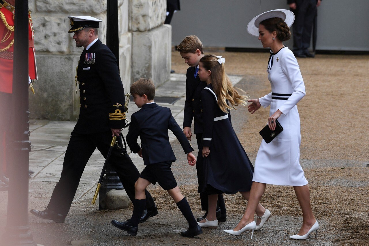 Kate Middleton attends Trooping the Colour, making her first public ...