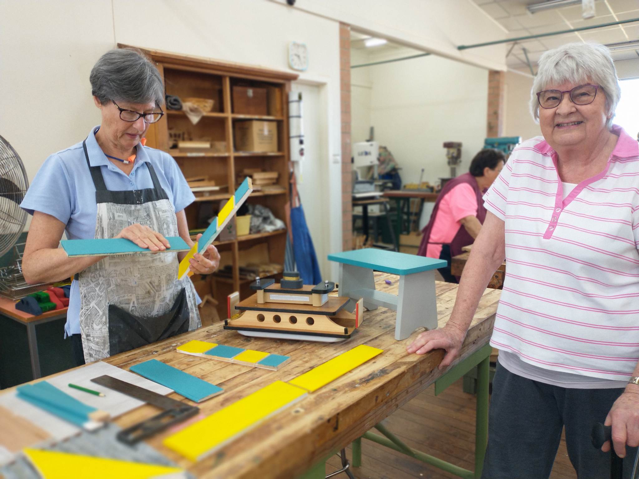 Riverland Woodworkers group a place for women to fulfill lifelong ...