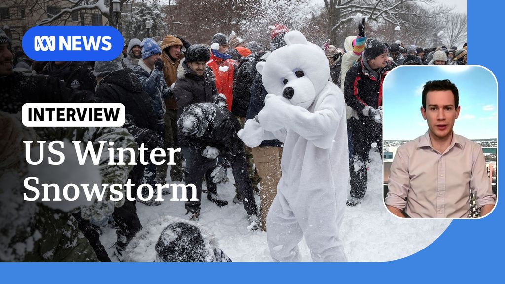 Major snow storm hits America's east coast - ABC News