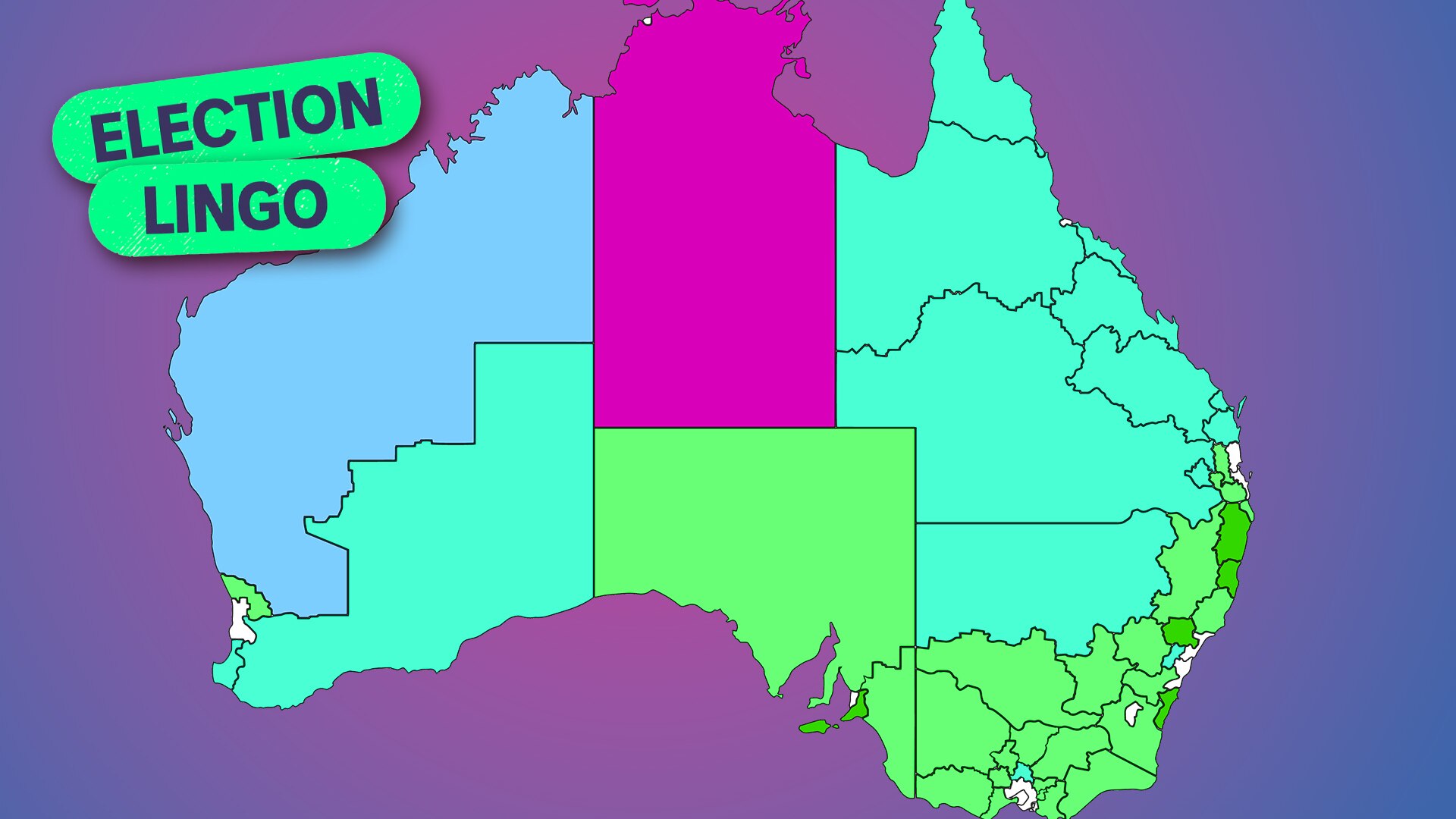 Election Lingo - Electorates - Behind The News