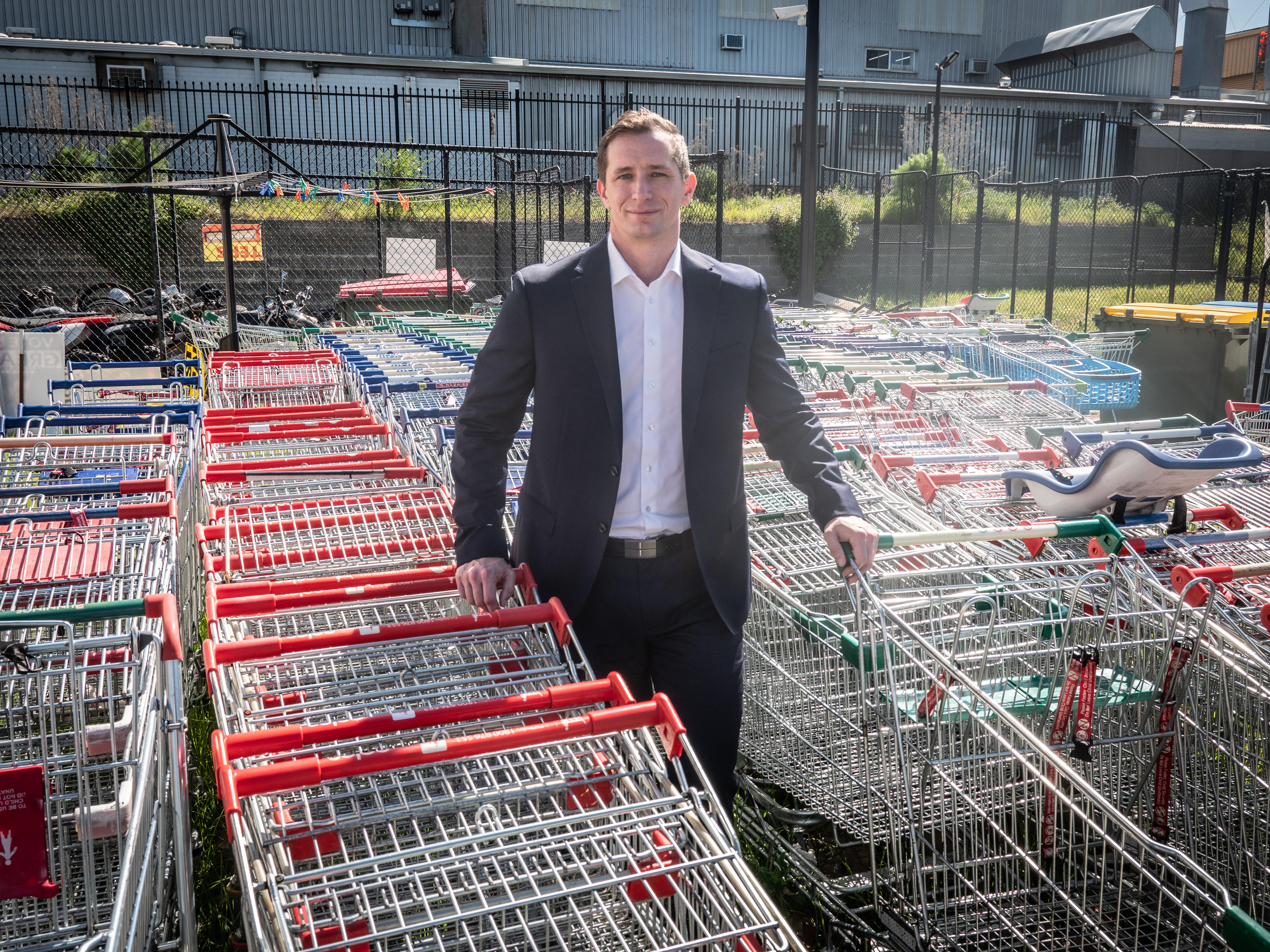 Abandoned trolley problem troubles council as fining supermarkets ...