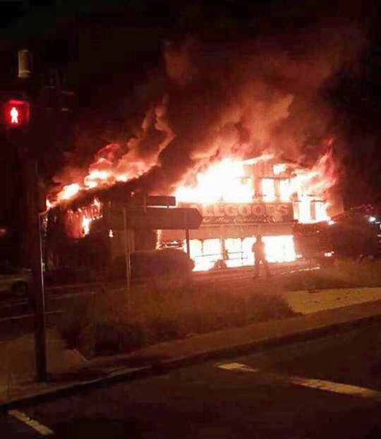 Arson probe after $2.5m fire destroys Allgoods outdoor store in ...