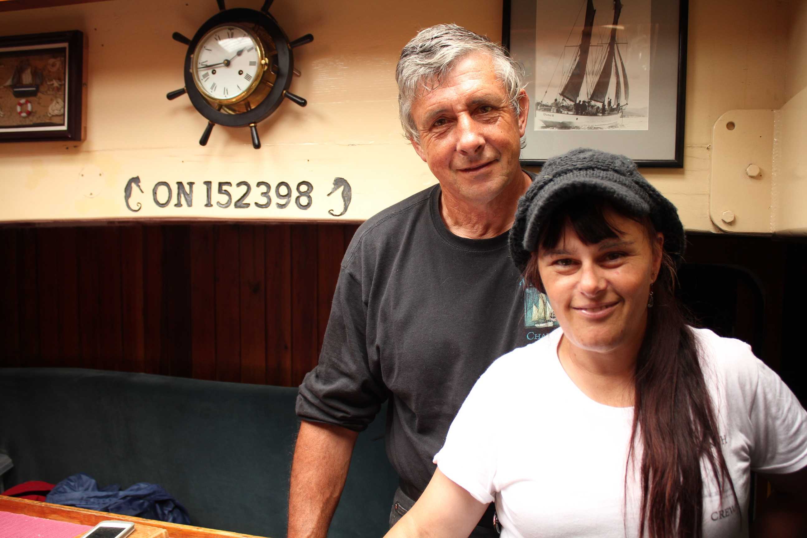 Tasmanian tall ship is 'labour of love' as pair restore vessel in ...