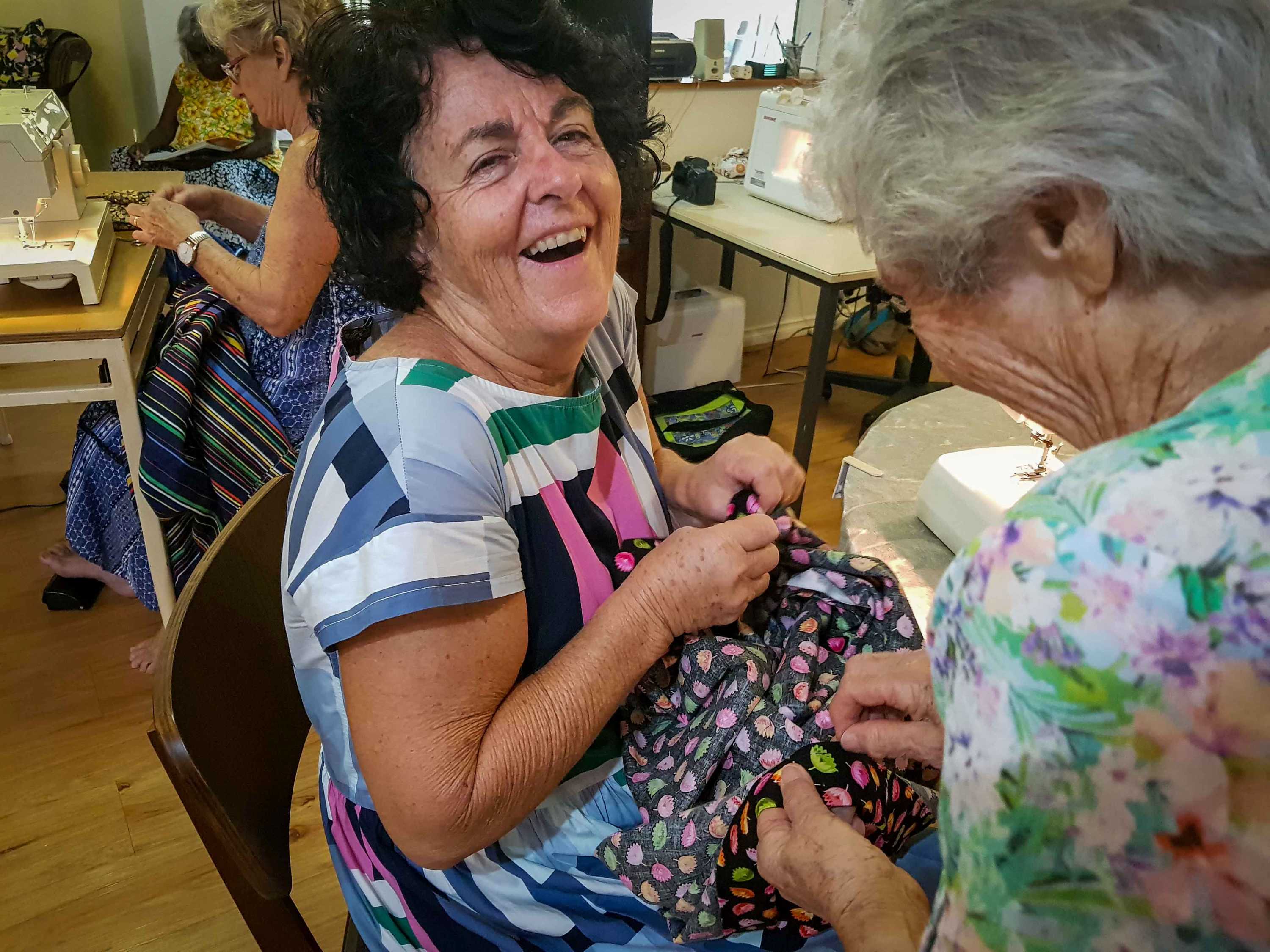 Indigenous dialysis patients help sew 1,000 skirts for outback women in ...