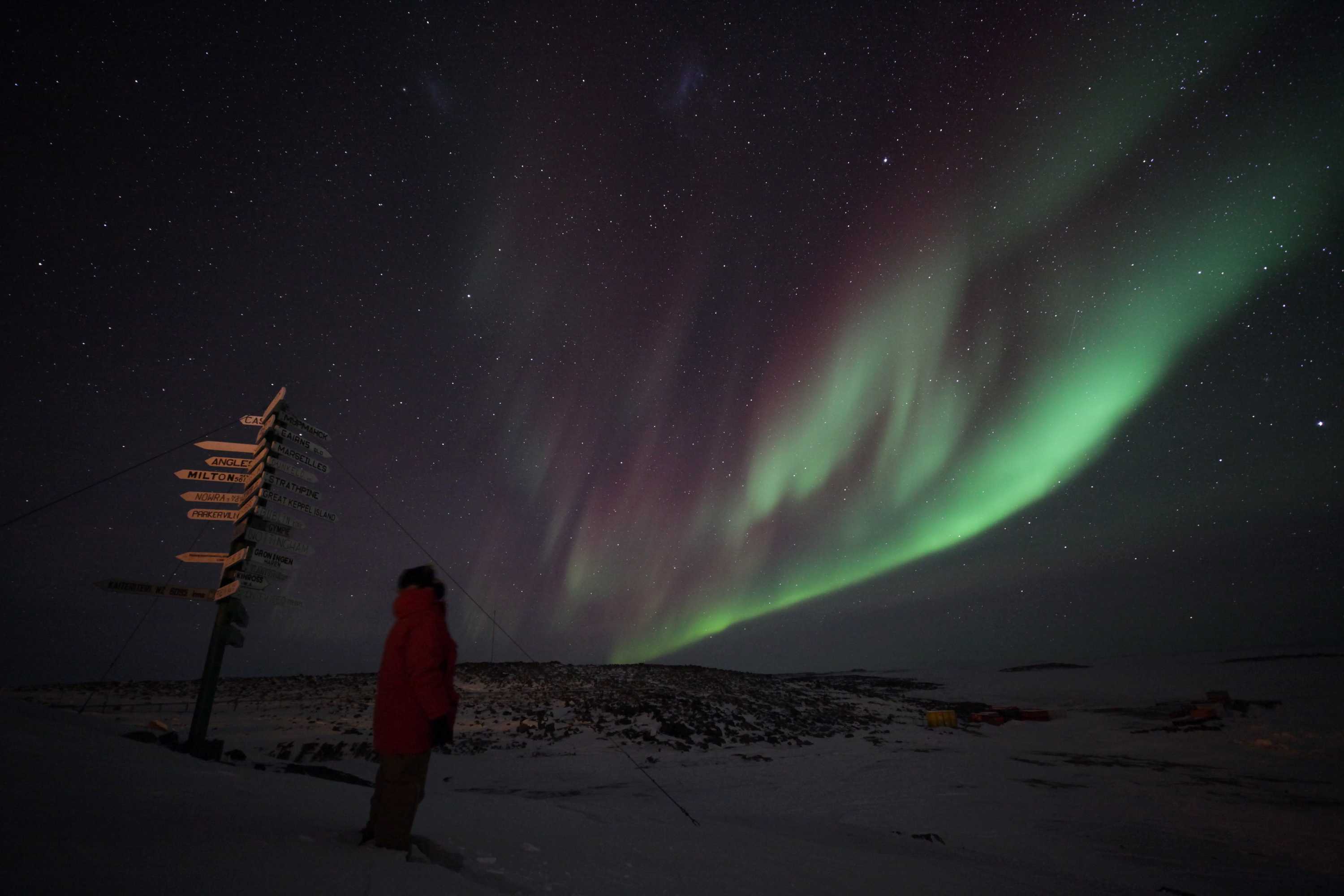 Antarctic weather observer not fazed by 40-hour blizzard, frozen ...
