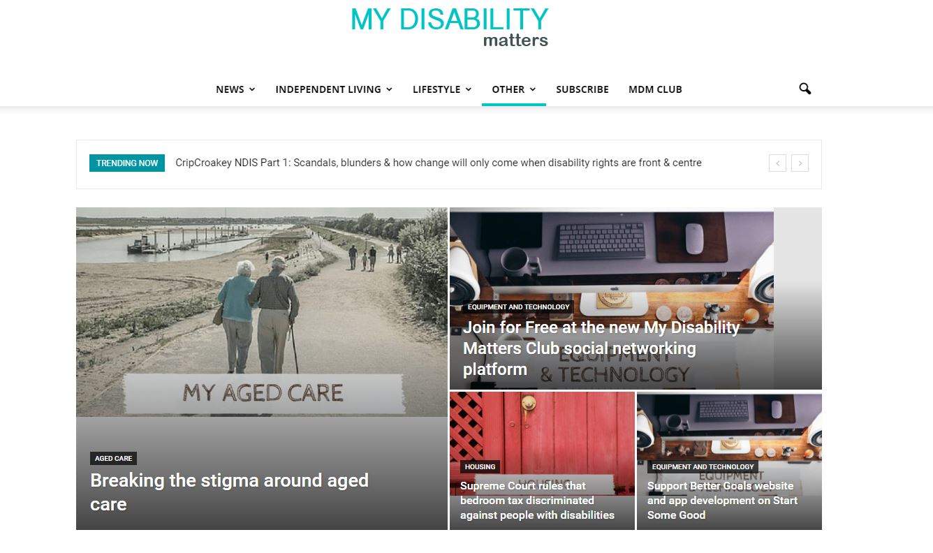 My Disability Matters: The social media site helping to connect people ...