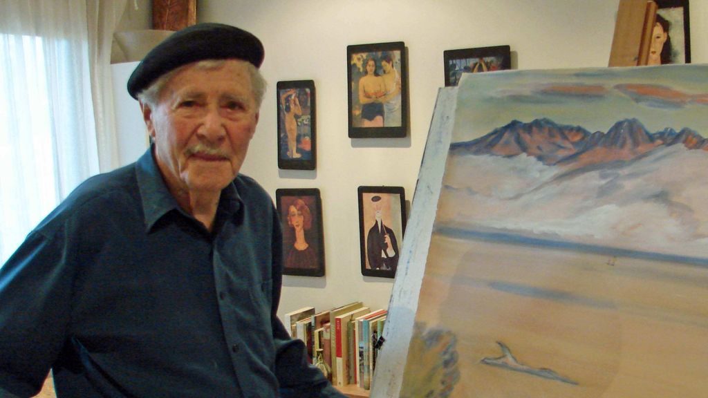 Artist Max Angus celebrates 100 years - ABC News