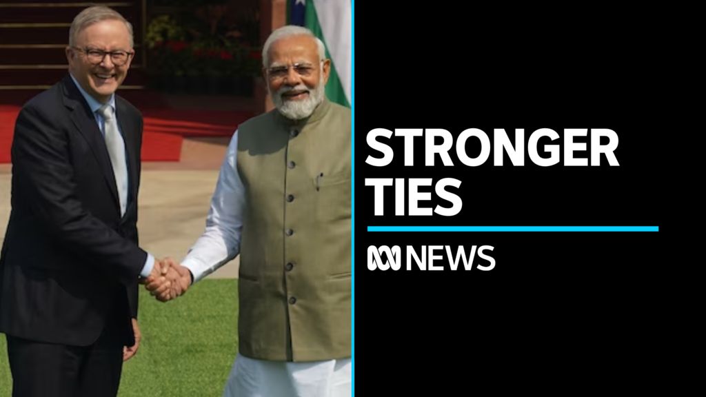 Albanese and Indian PM Modi speak after meeting - ABC News
