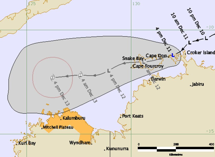Tropical low 'unlikely' to head for Darwin - ABC News