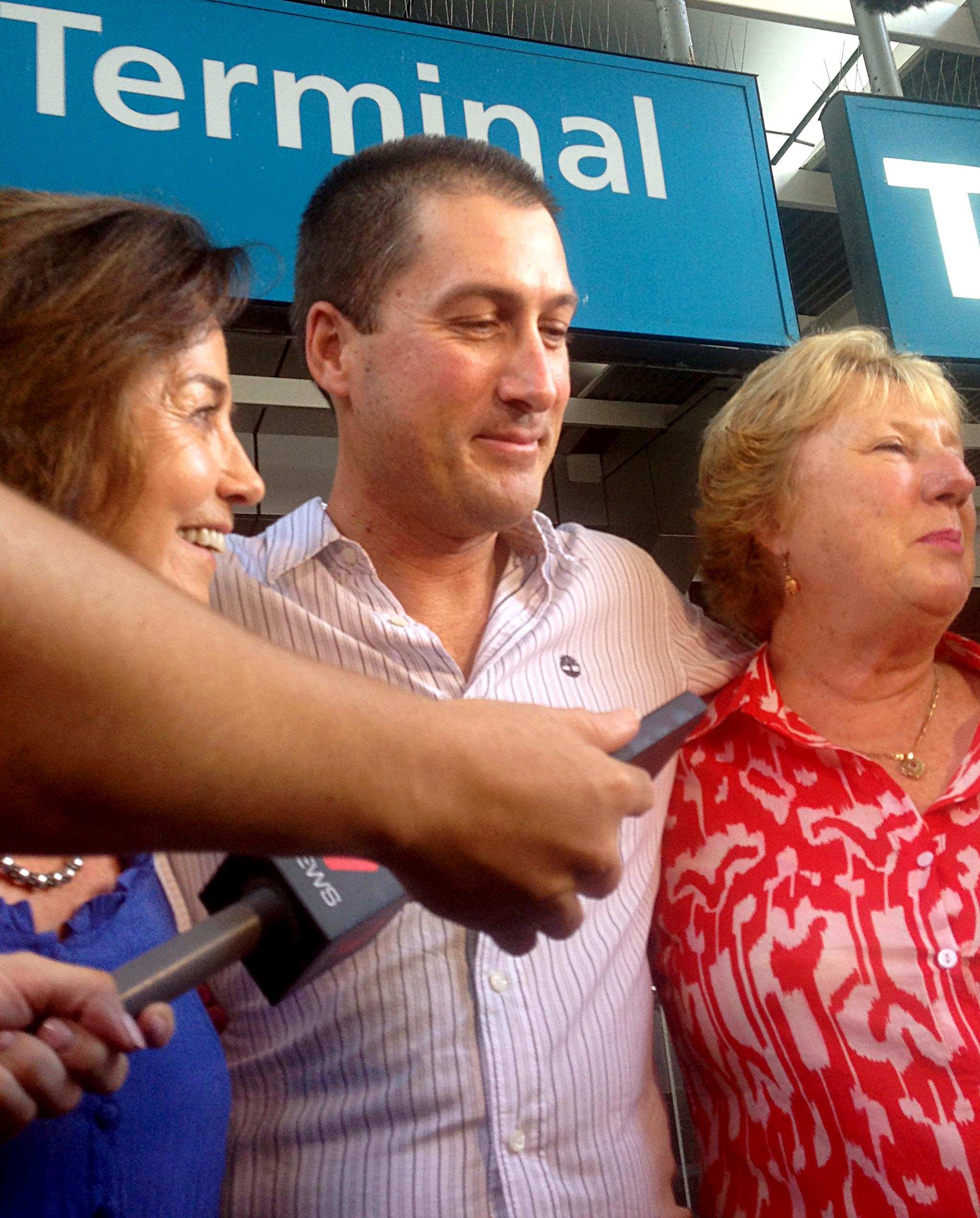 Businessman Marcus Lee arrives back in Australia after four-year Dubai ...