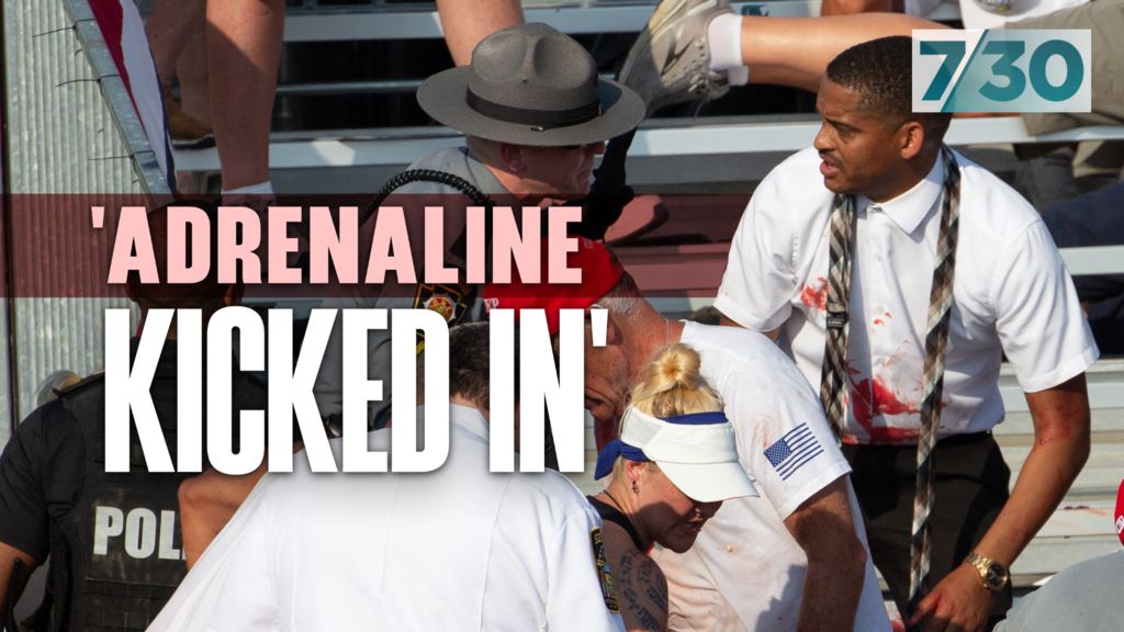 'It all happened so fast,' says Trump rally hero - ABC News