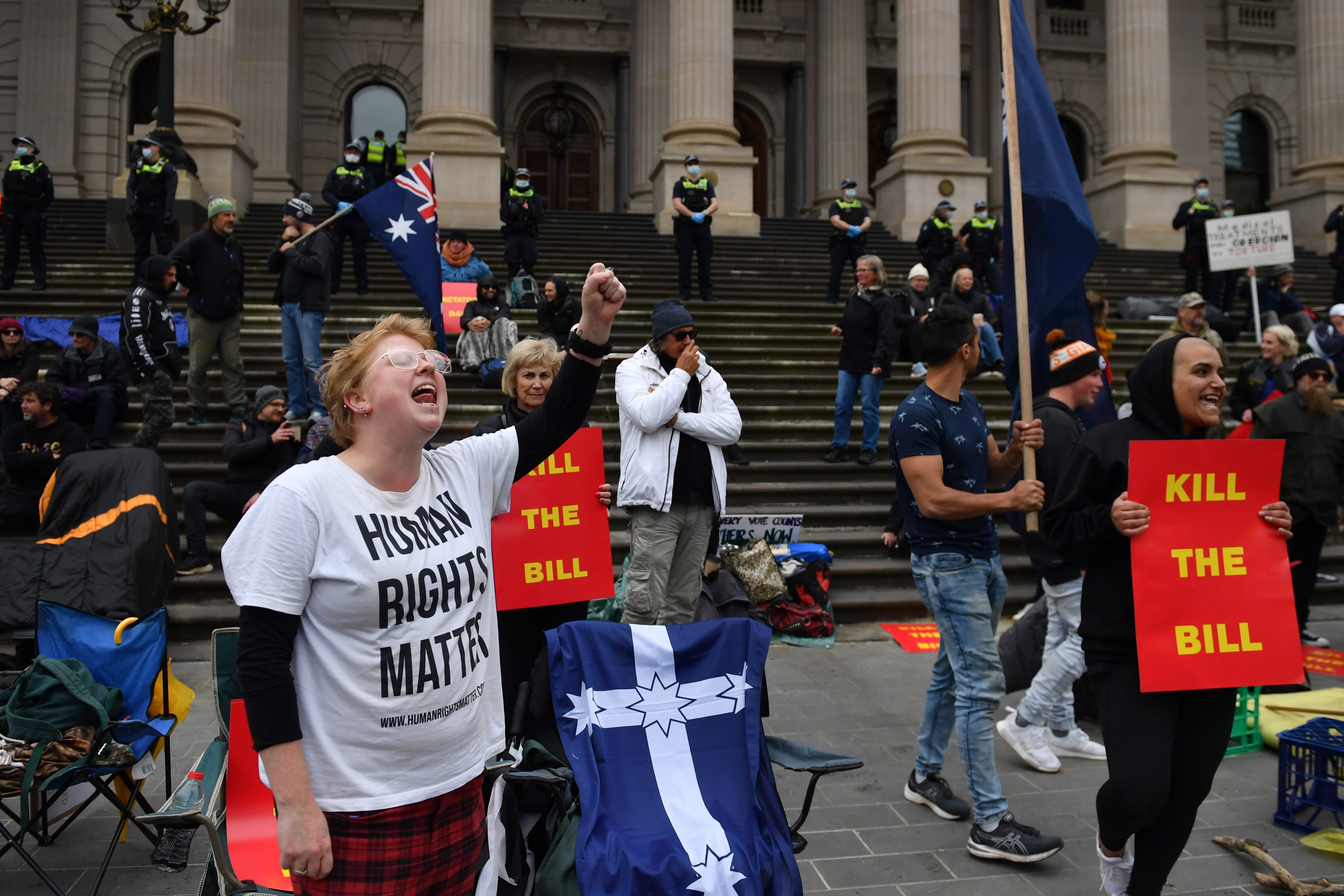 Victorian government agrees to changes to proposed pandemic bill as ...