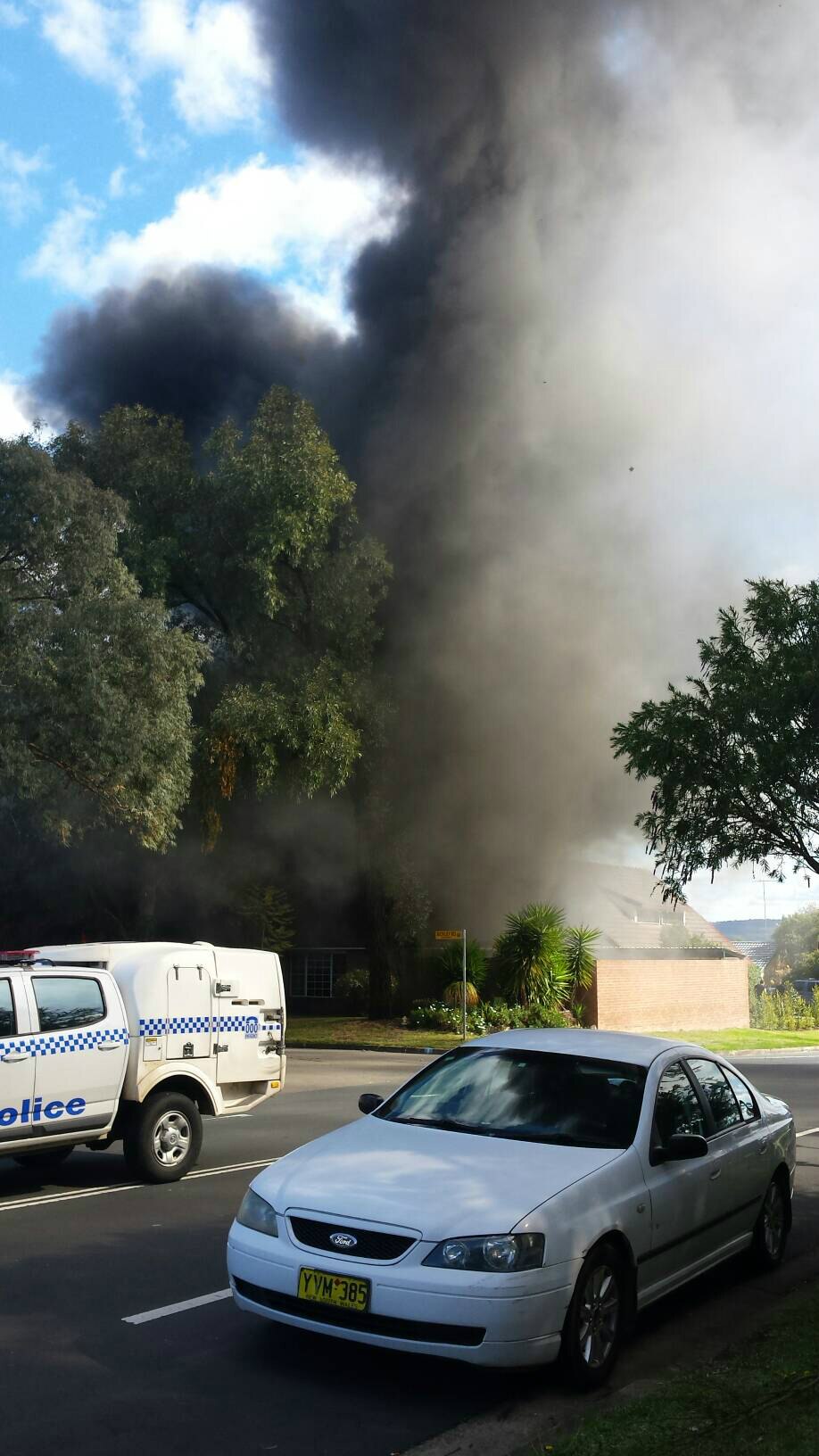 South Penrith house fire: Two men rescued from burning home by ...