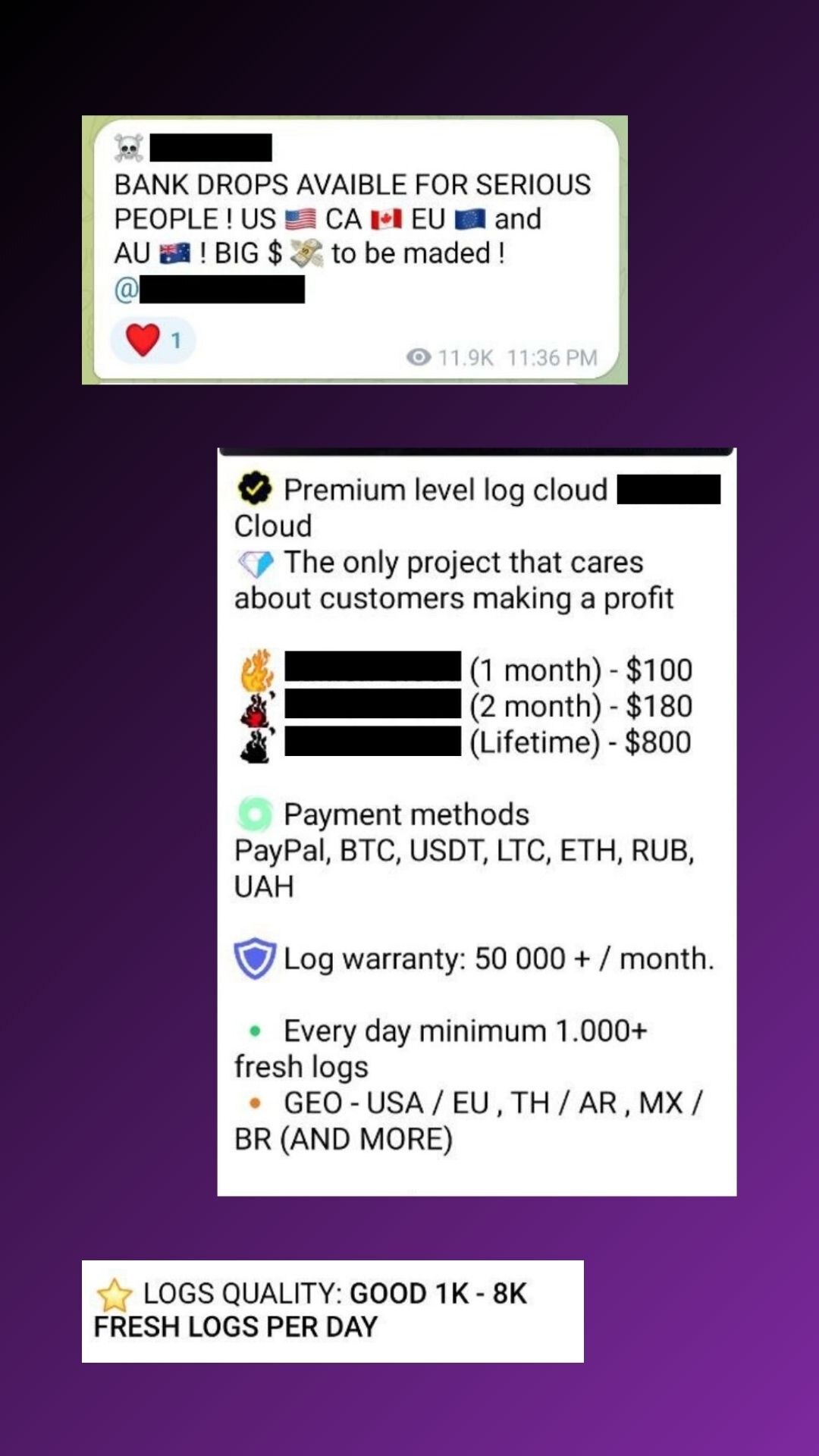 Cybercriminals have stolen almost 100 staff logins at the Big Four ...