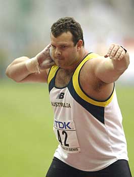 Anlezark powers to shot put final - ABC News