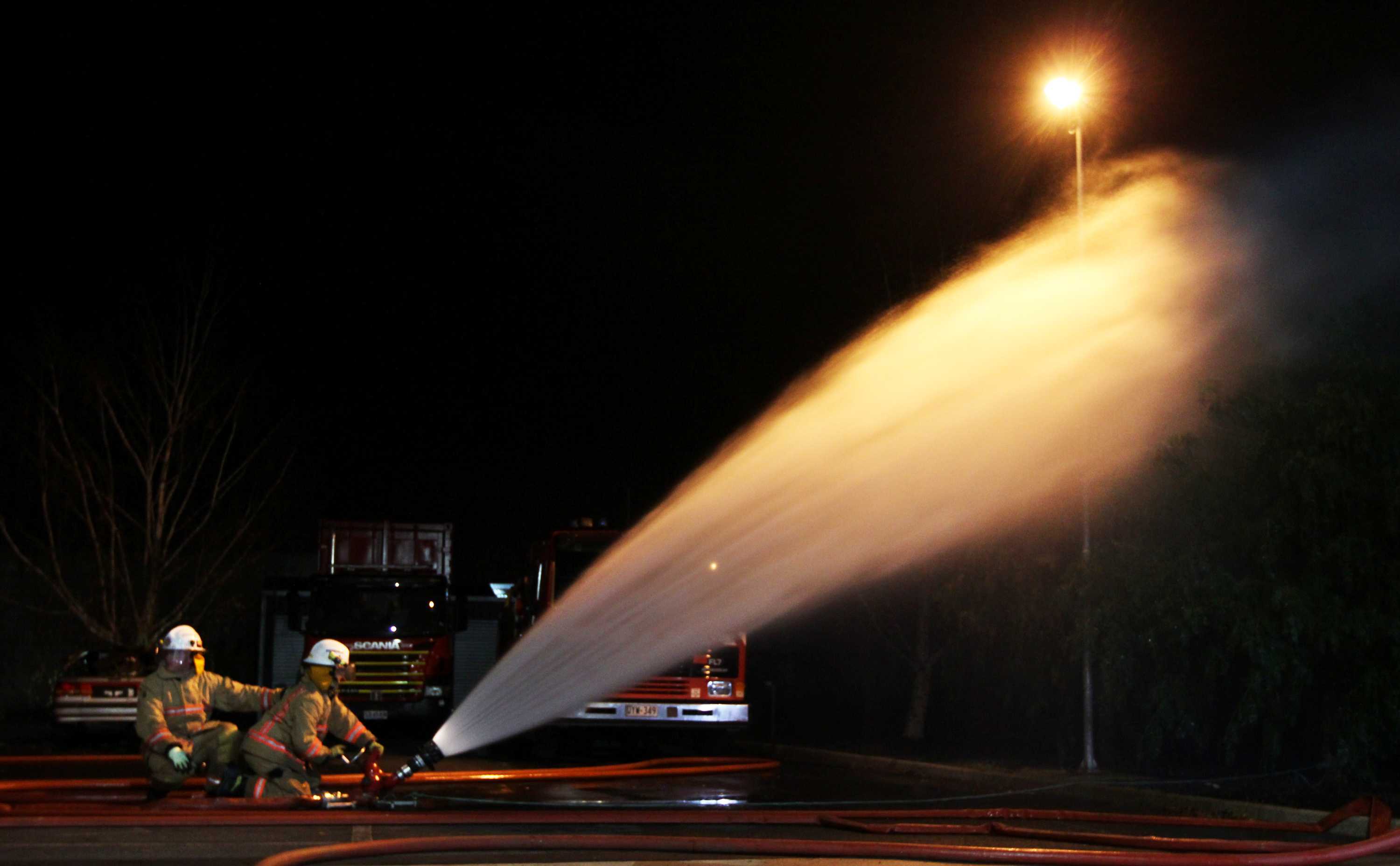 Firefighters on show as South Australia's MFS crews put through their ...