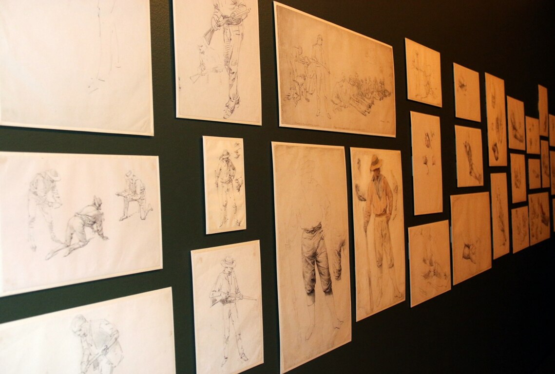 William Strutt's Heroes and Villains exhibition on display at the ...