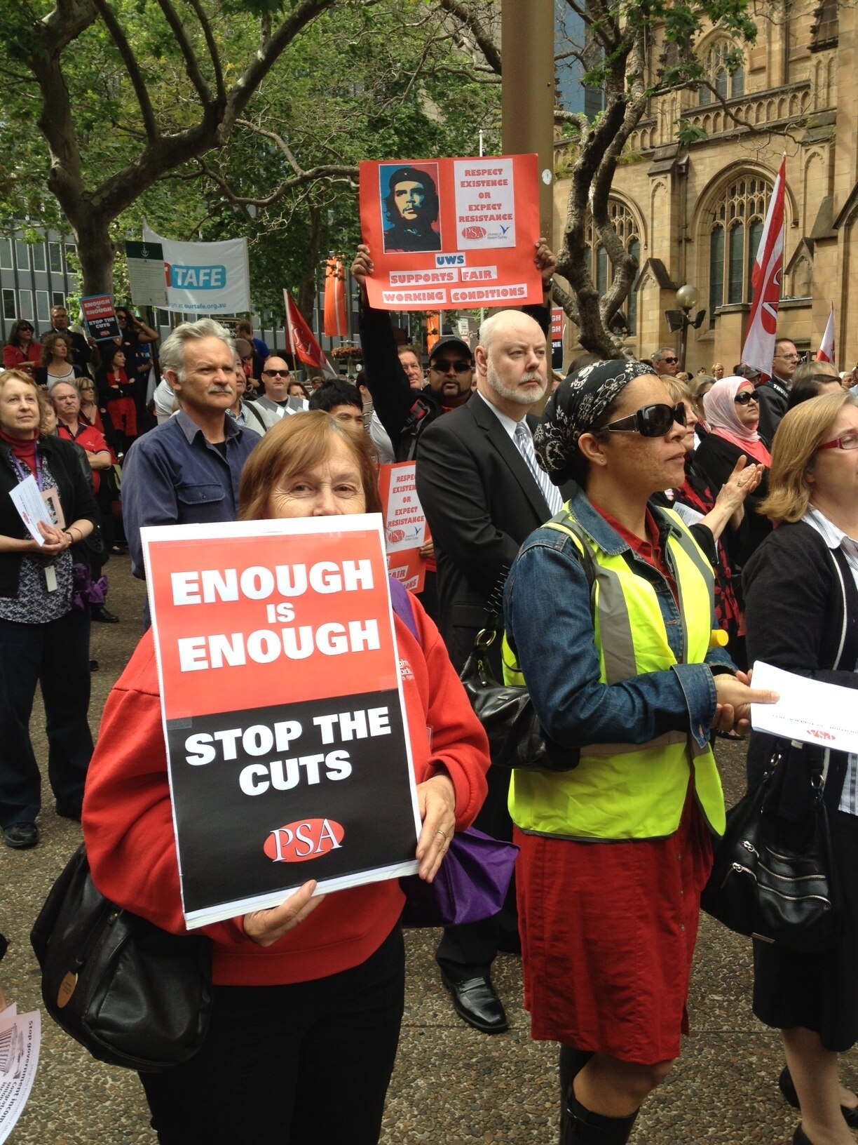 State workers defy order and down tools - ABC News