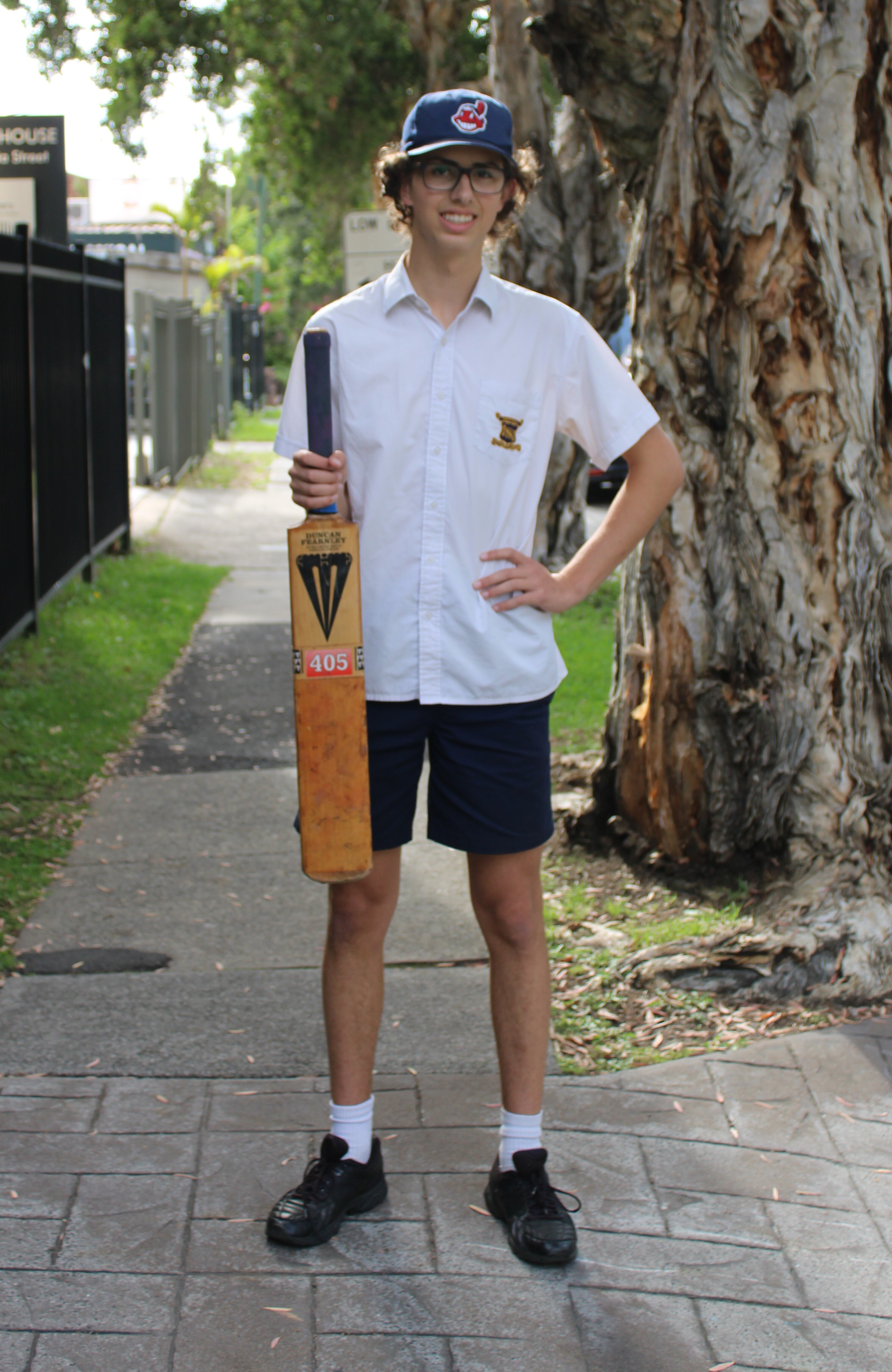 How Calvin scored a rapid-fire tonne with dad's 30 year old bat - ABC ...