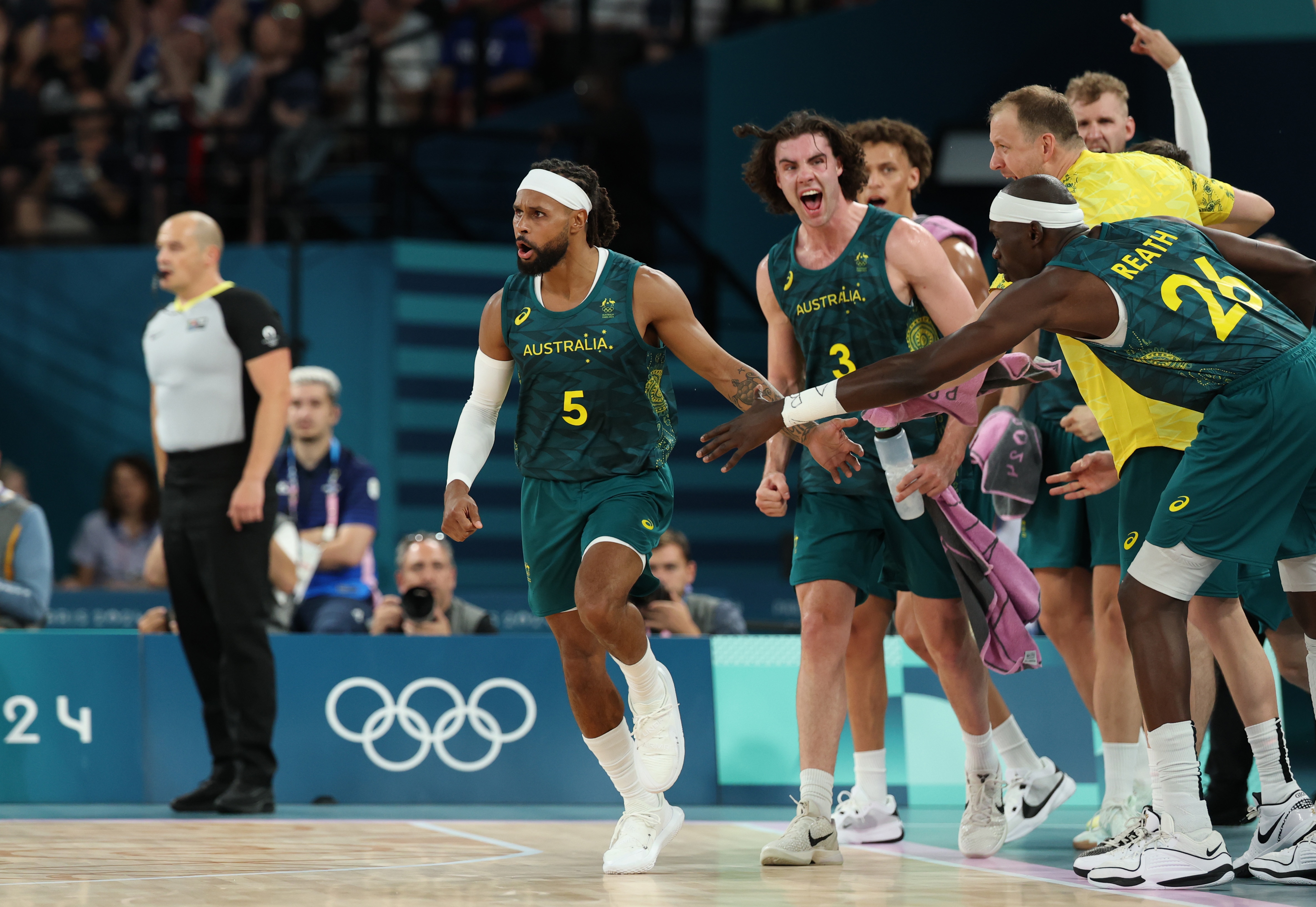 Boomers knocked out of Paris Olympics in overtime loss to Serbia in ...
