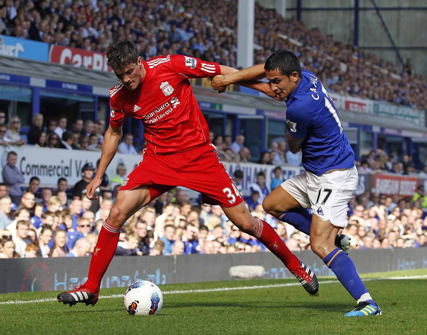 Cahill proves fitness in Merseyside derby - ABC News