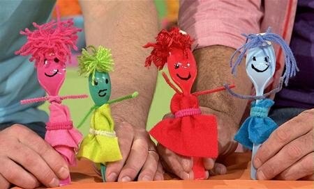 Make Spoon Puppets - ABC Kids