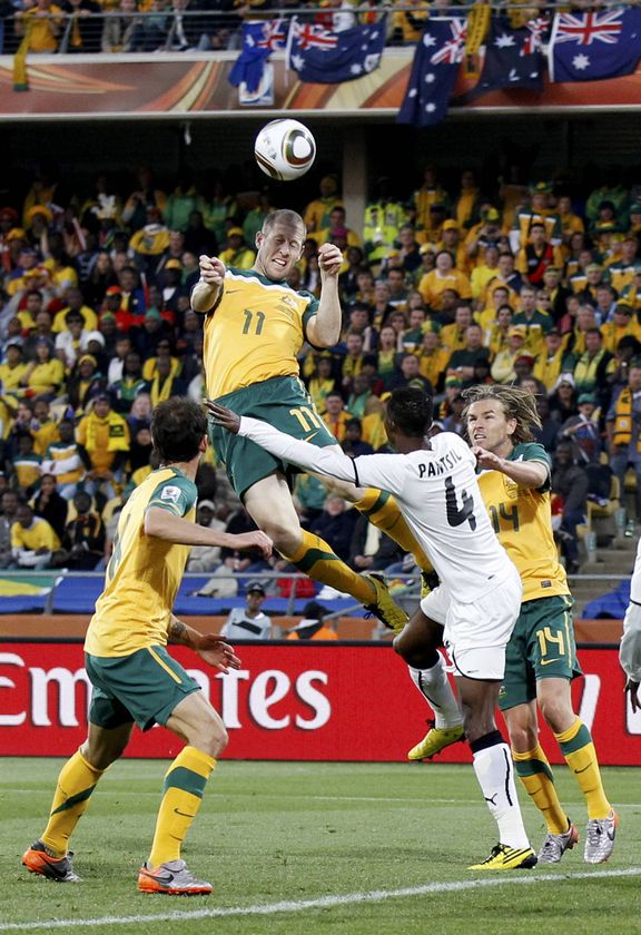 Spirited Socceroos keep Ghana at bay - ABC News