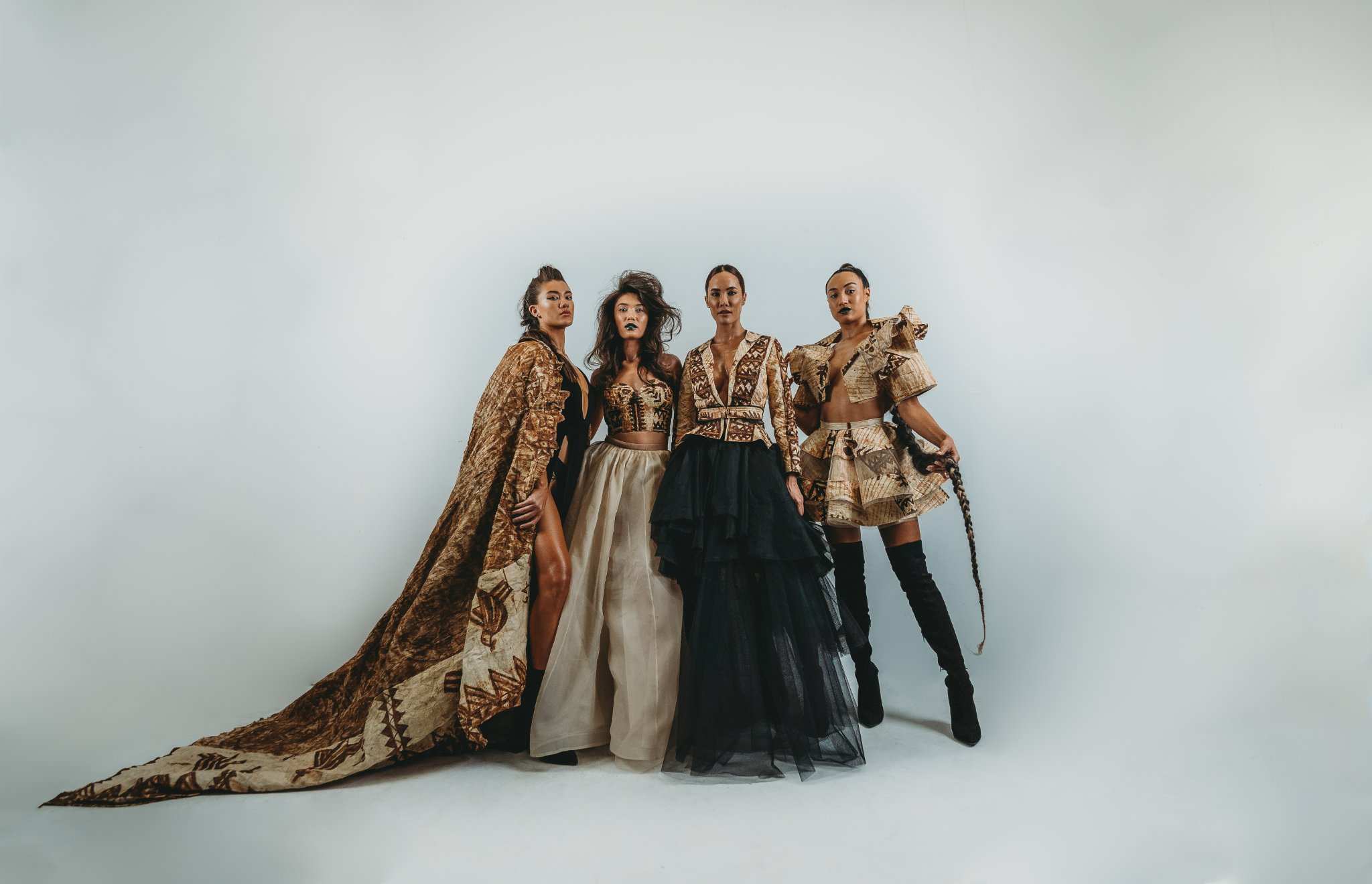 Samoan fashion designer lands Vogue feature with royal tapa cloth ...