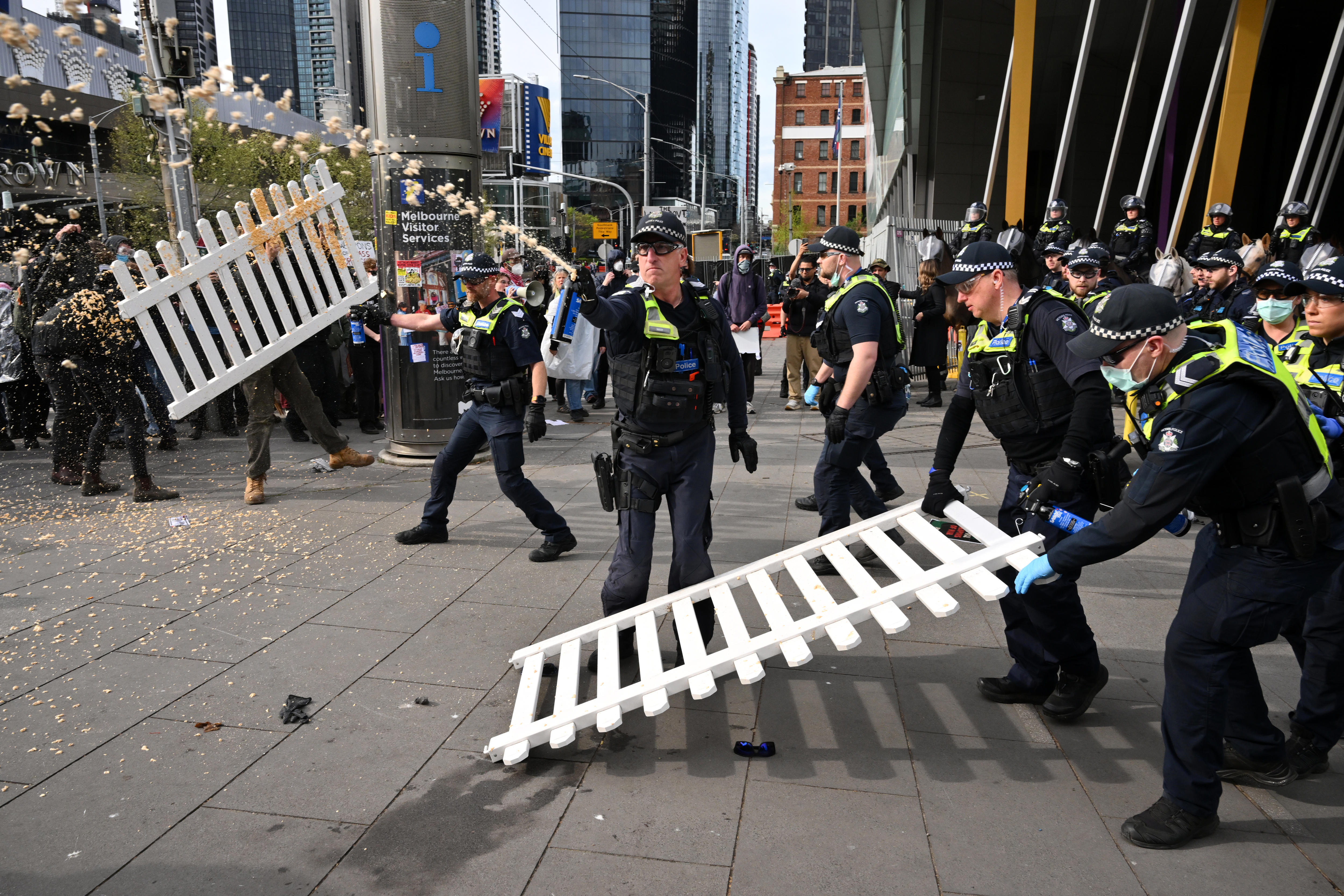 People injured in the Land Forces expo protests this week are assessing ...