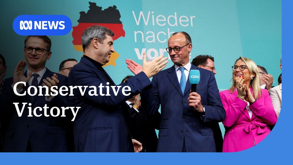 Conservatives projected to win German election as far-right AfD surges ...