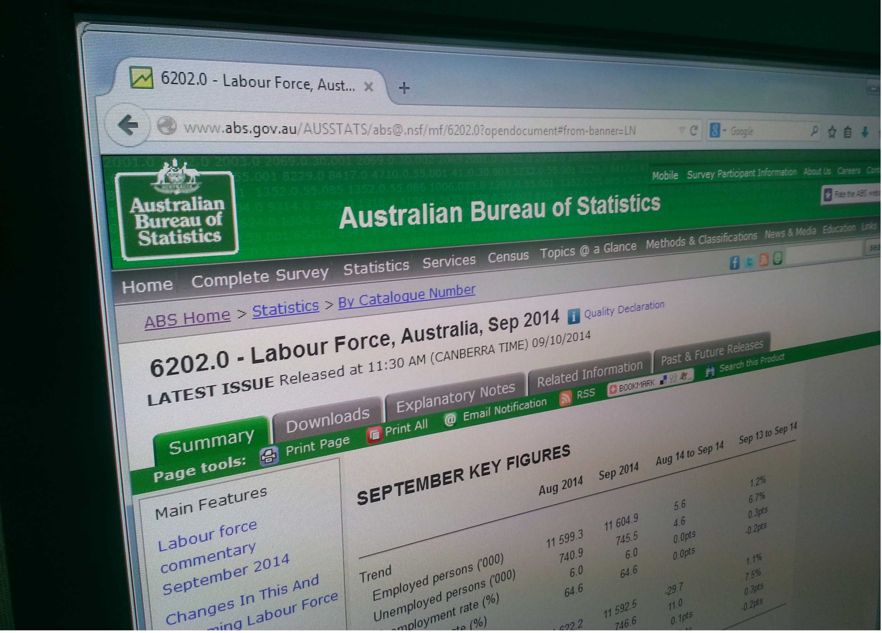 ABS employment data review released - ABC News