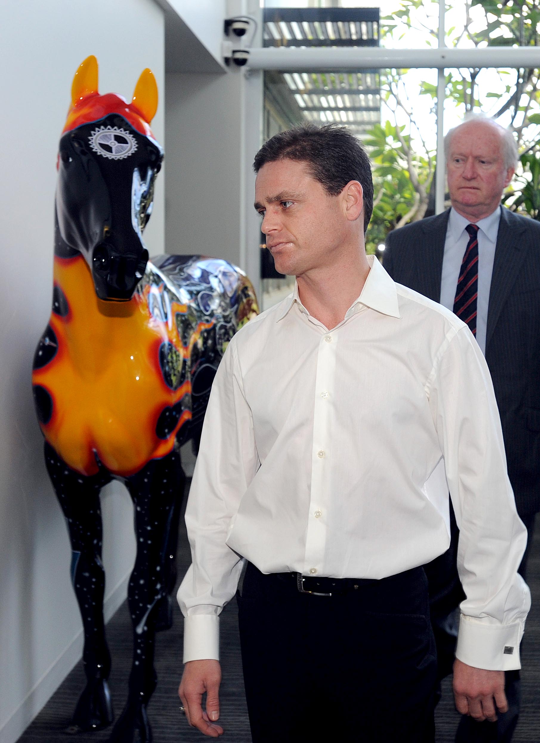 Jockey Danny Nikolic fights charge of threatening Racing Victoria ...