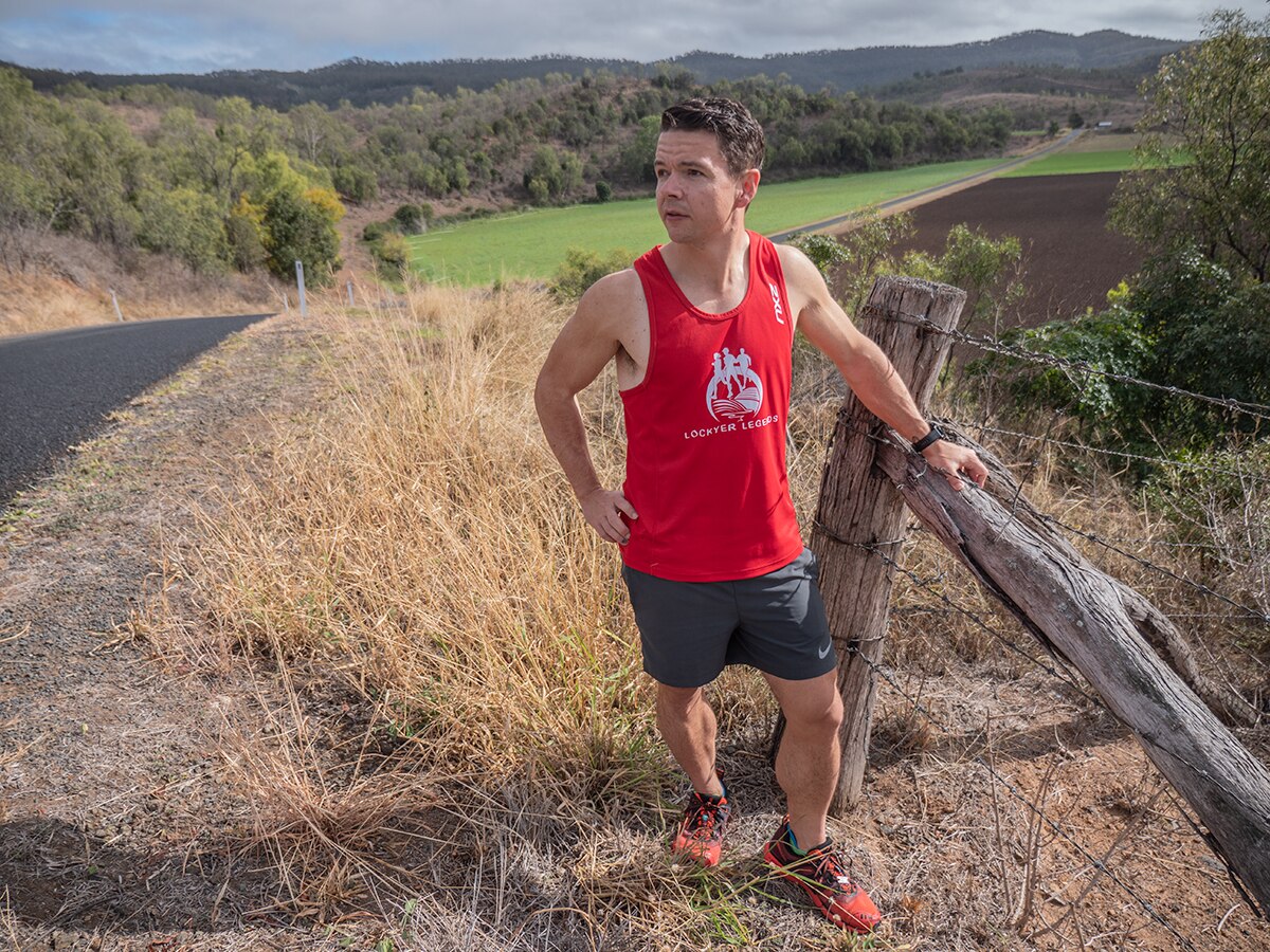 Running country roads has transformed this man, who's gone from couch ...