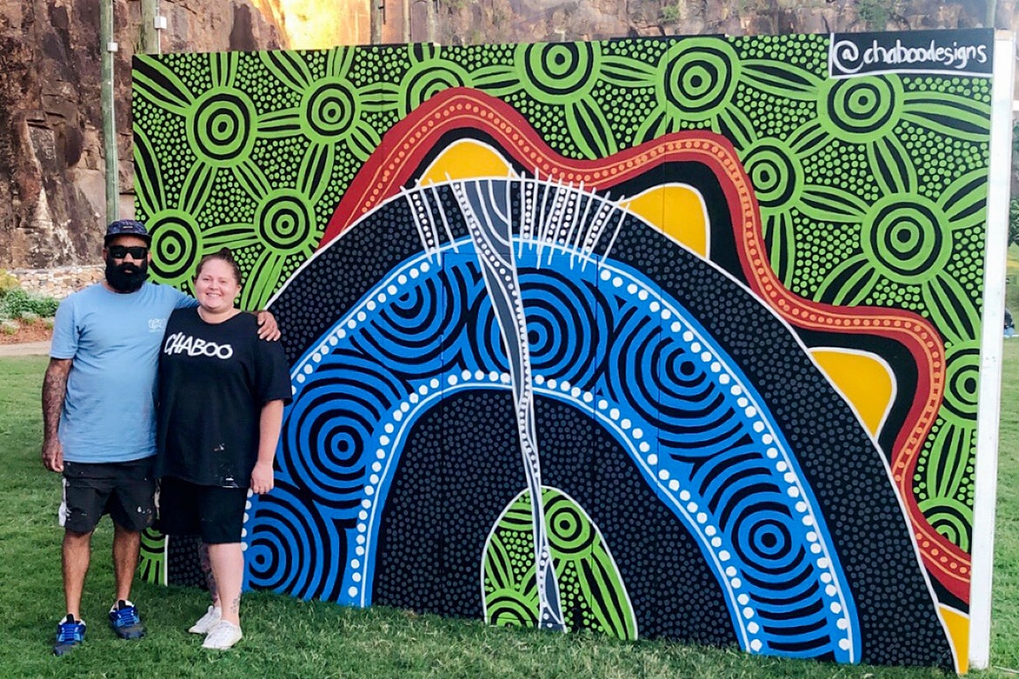 Indigenous women use street art to encourage people to connect with ...