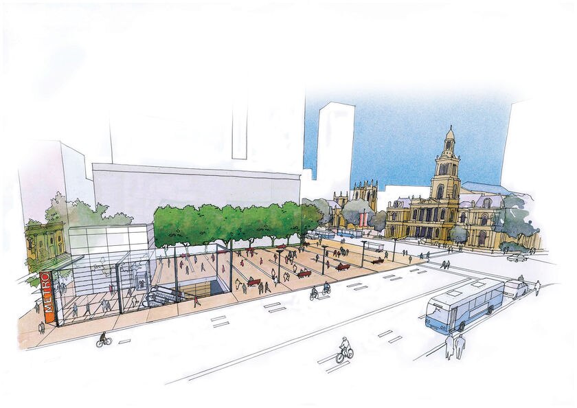 Town Hall to get Metro facelift - ABC News