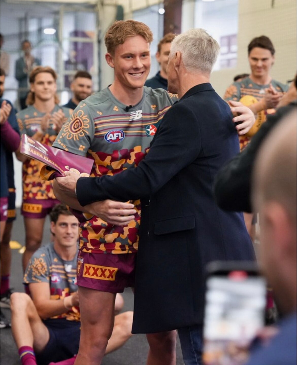 Family bragging rights on the line for Brisbane Lions young gun Jaspa ...