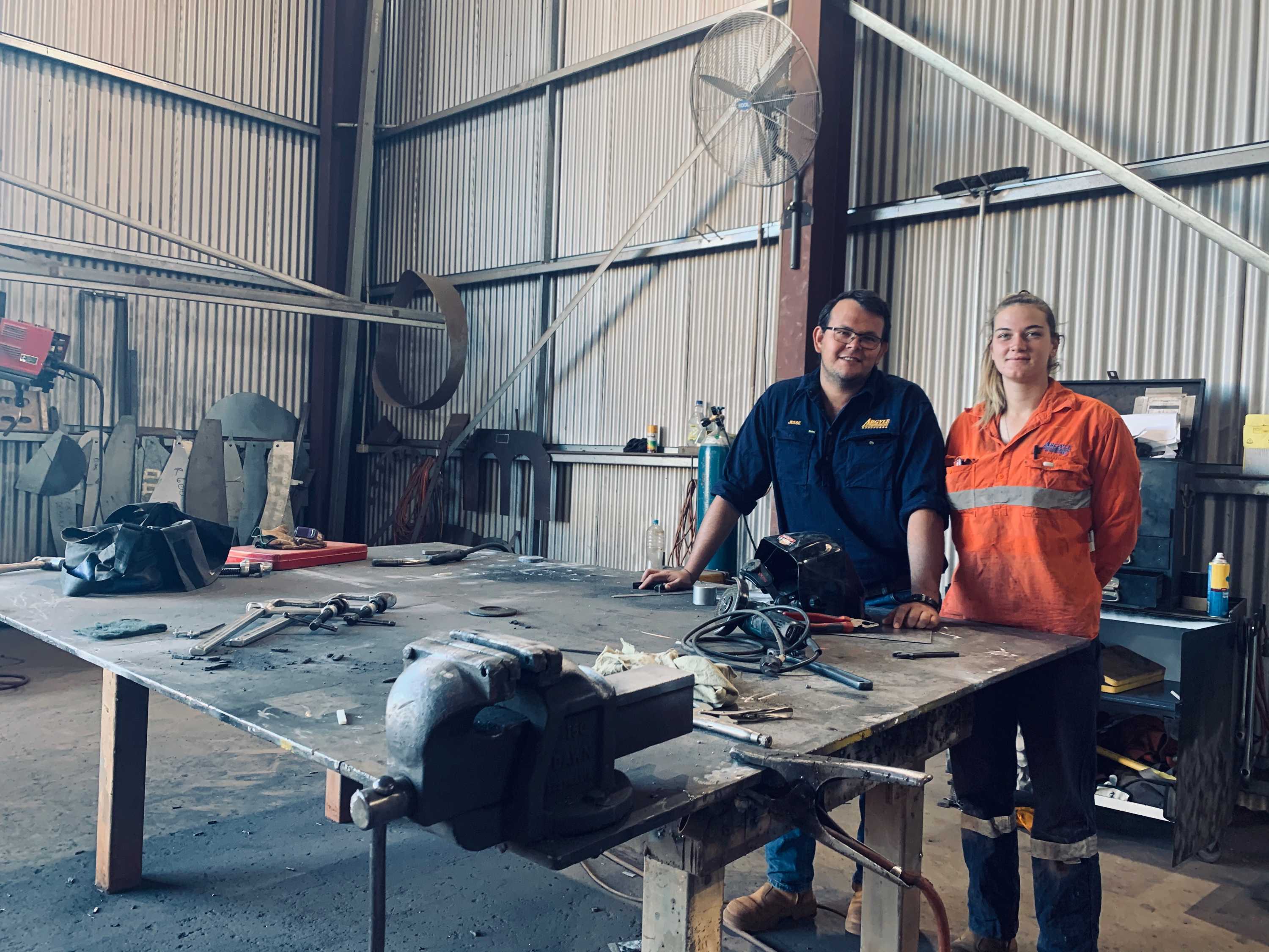 Lone female boilermaker MacKenzie Gulland hoping more women will join ...