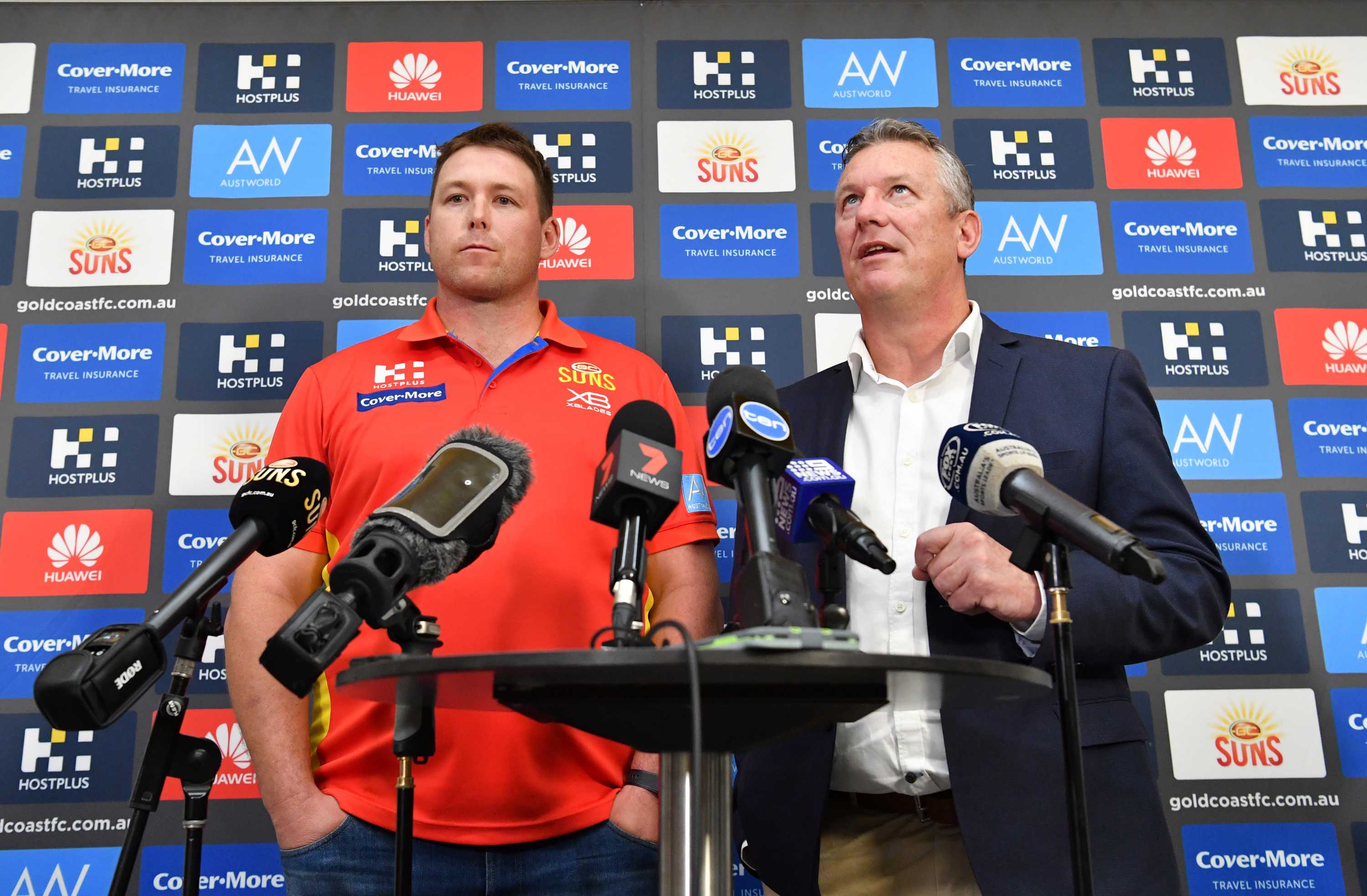 Gold Coast Suns part ways with coach Stuart Dew after five-and-a-half ...